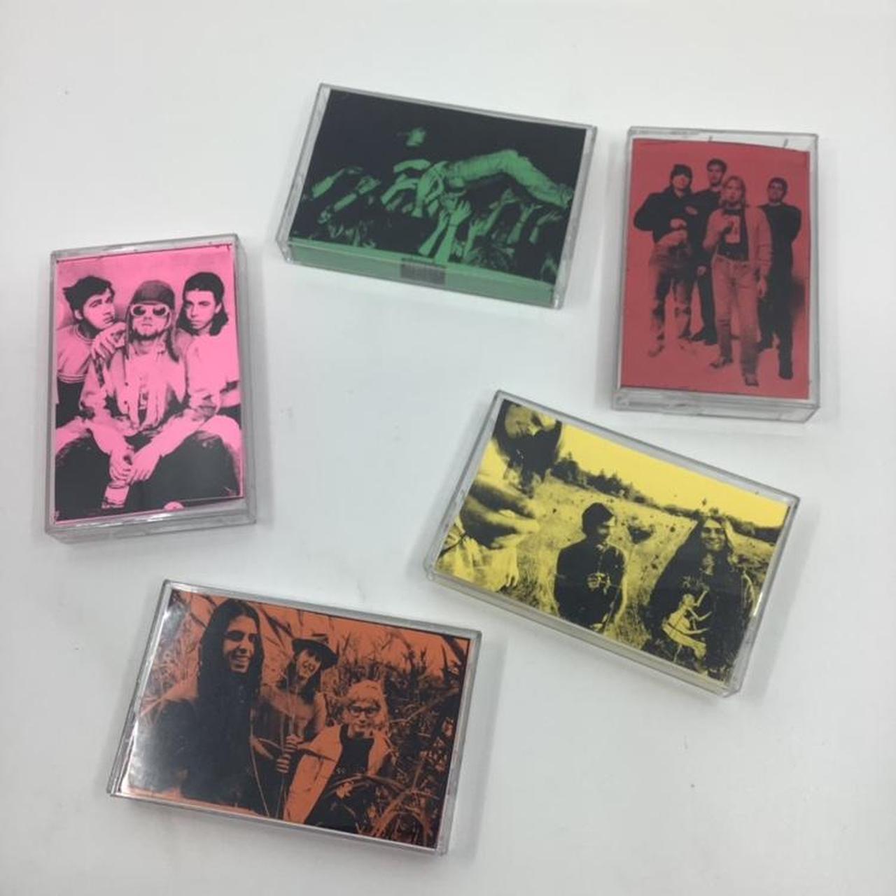 Nirvana discography 5 different rare vintage... | Depop