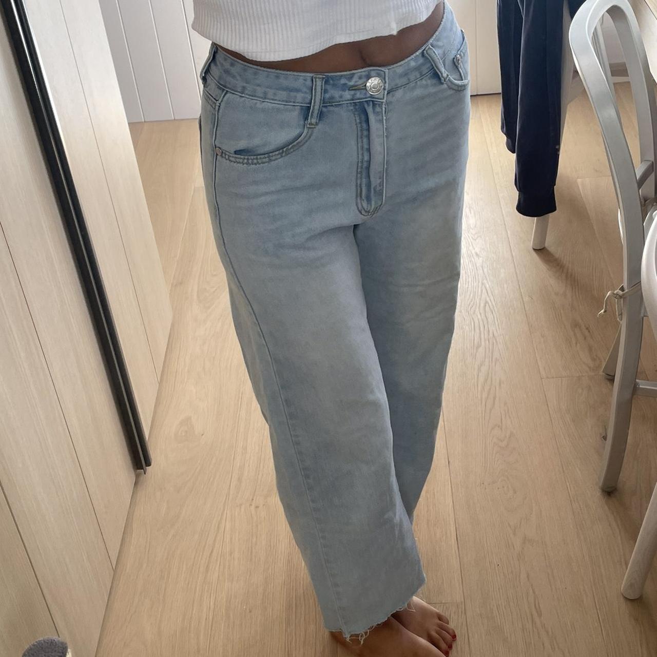 Princess Polly jeans - denim - size 8 - perf... - Depop