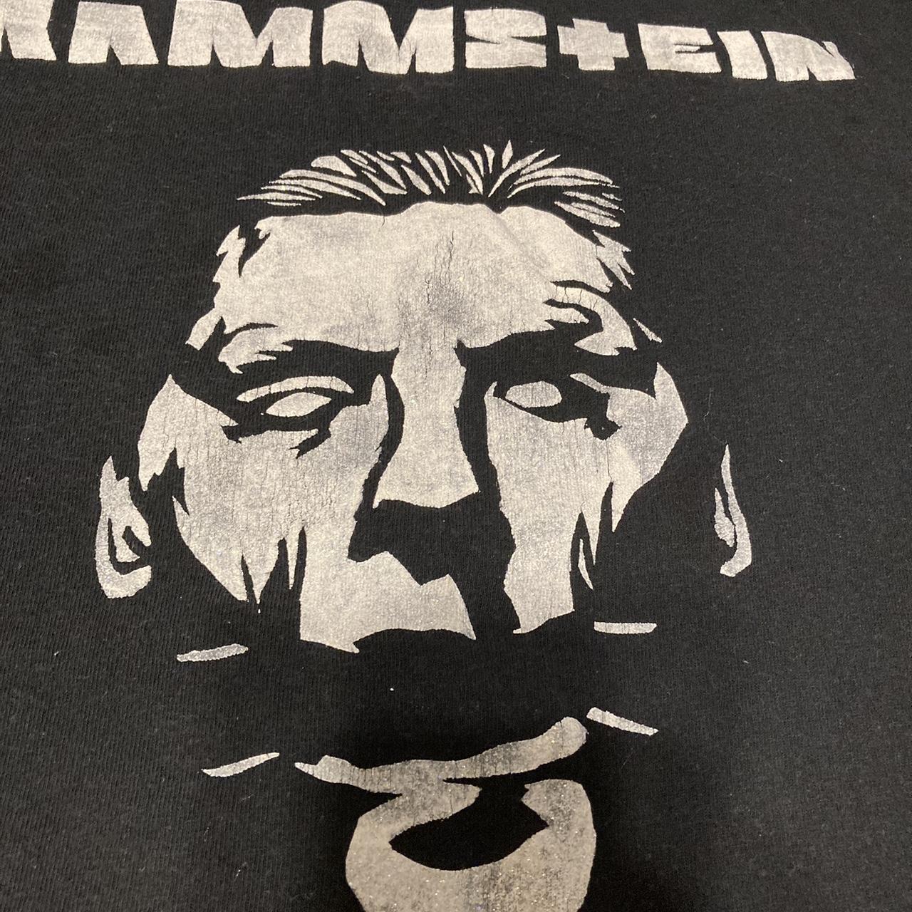 rammstein sehnsucht shirt diy rammstein engel face... - Depop