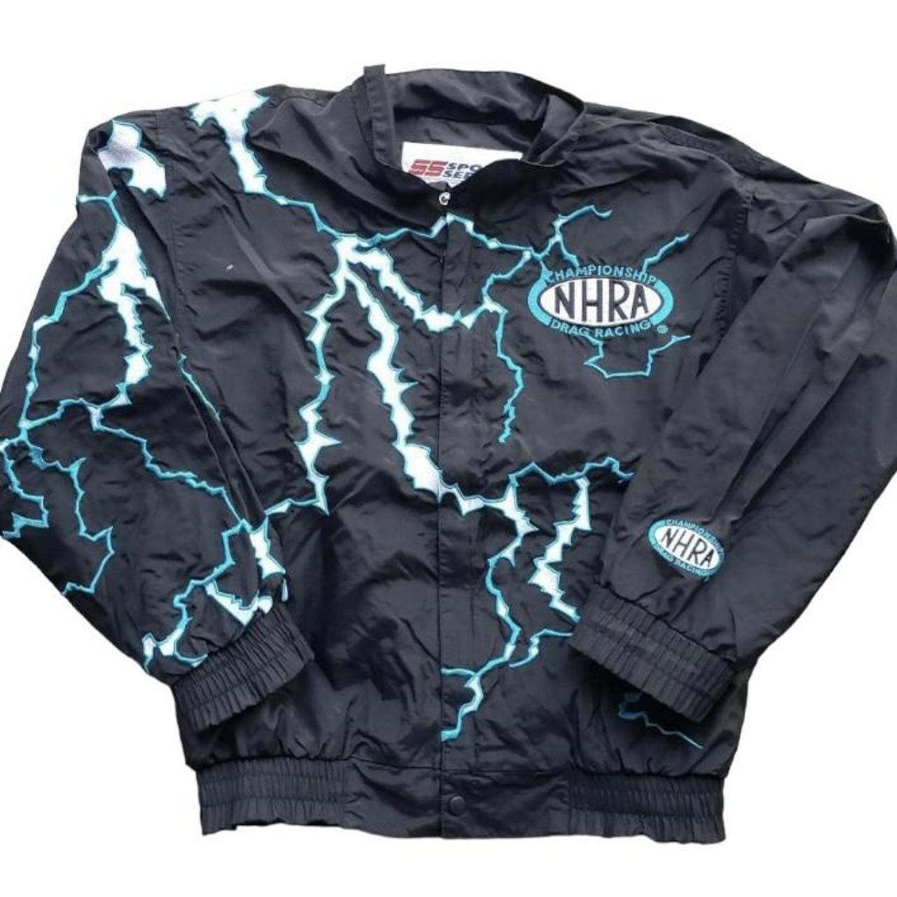 Men's Blue and Black Jacket | Depop