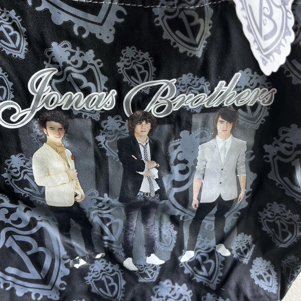 NWT 2008 Jonas Brothers tote bag. Measures 11x3x14.... - Depop