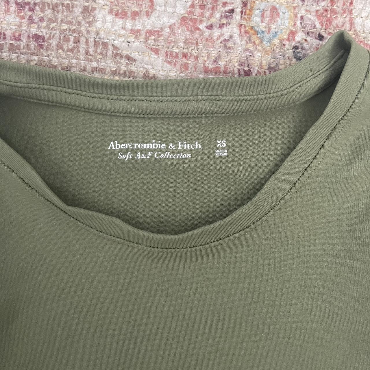 - Green Abercrombie Body Suit - Soft A&F Collection... - Depop