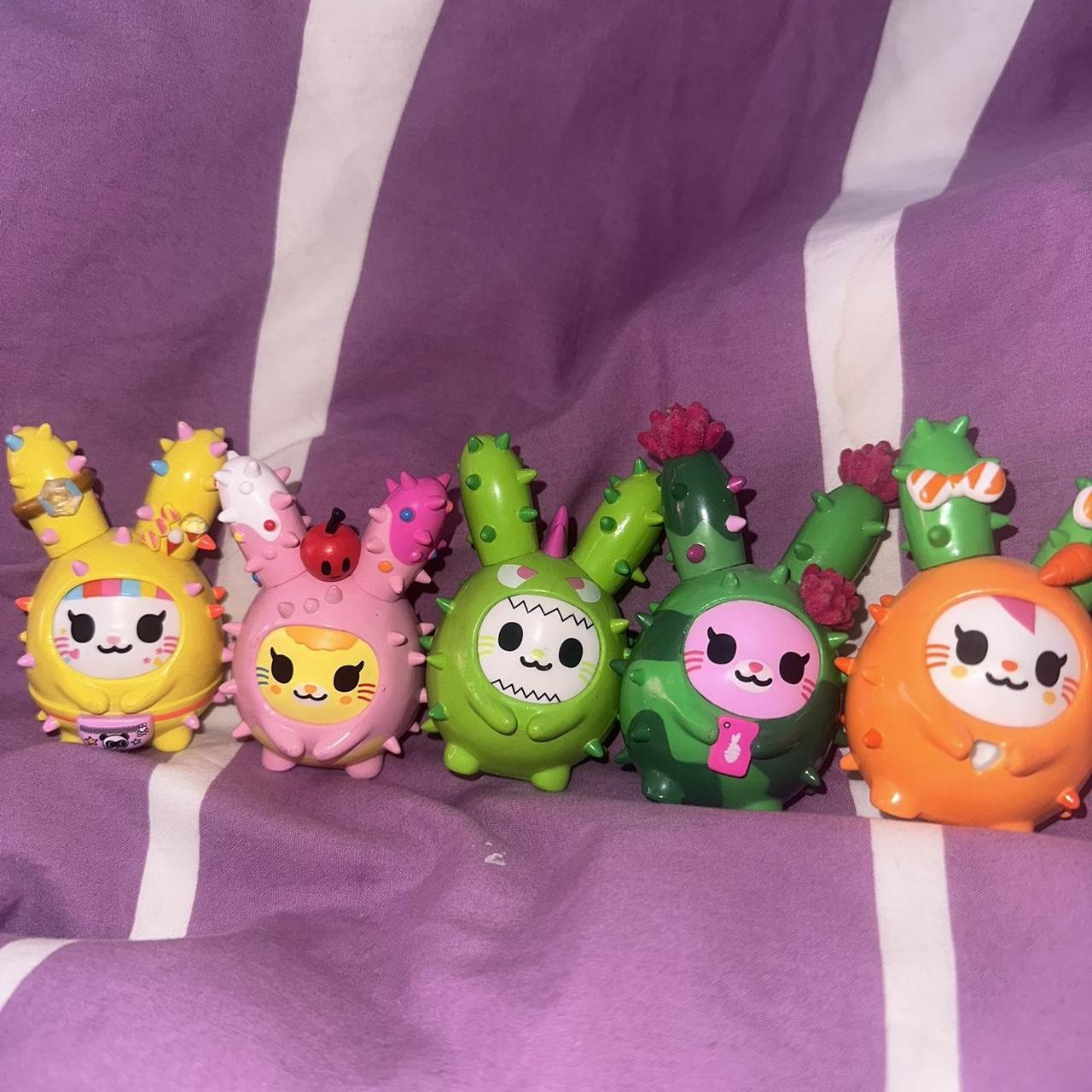 5 tokidoki cactus bunnies 💗 - Depop
