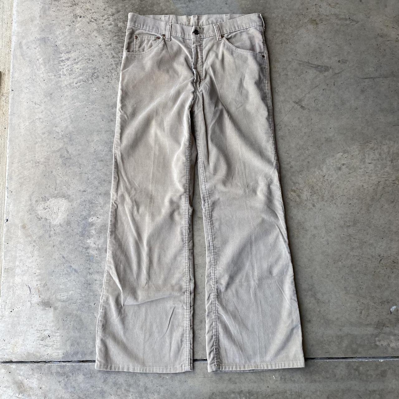 Vintage flare cords 60s 70s Farah flare bell bottom... | Depop