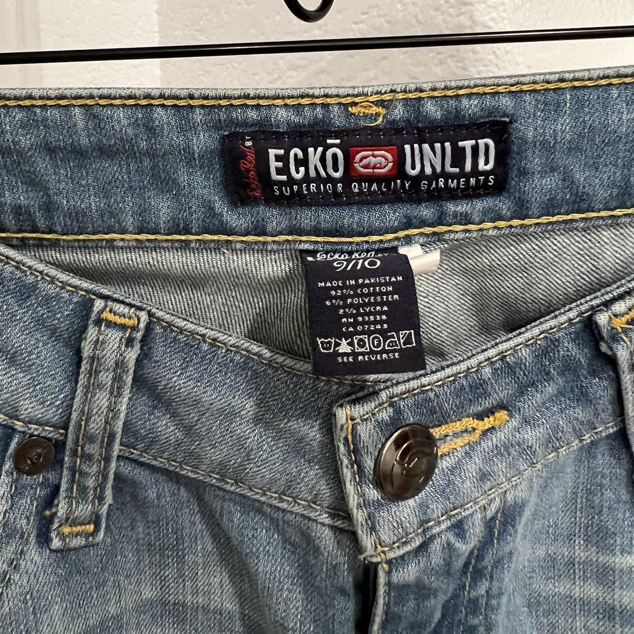 Ecko Unltd. Flare Jeans, in great conditions!... - Depop