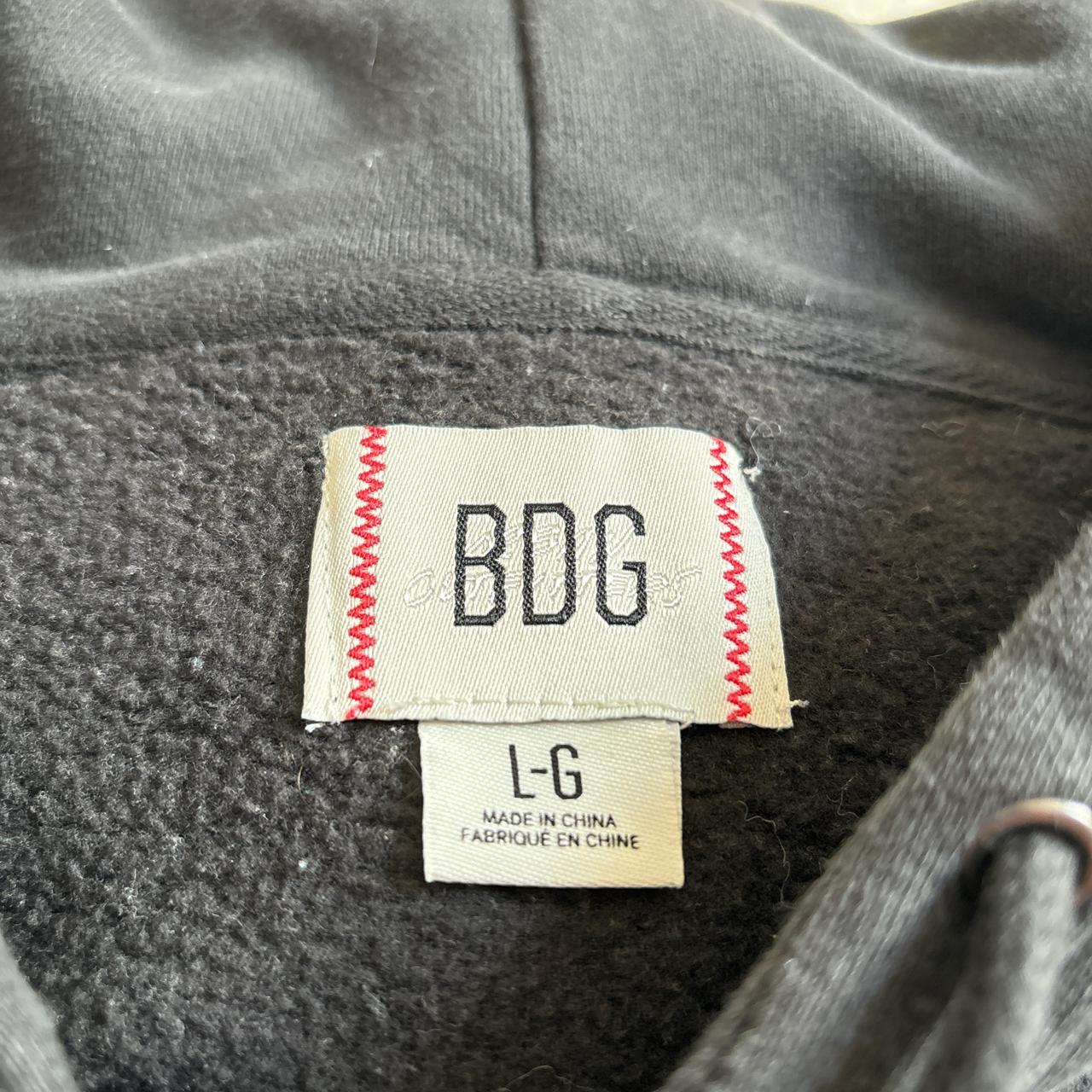 large black cropped pacsun hoodie #pacsun #cropped... - Depop