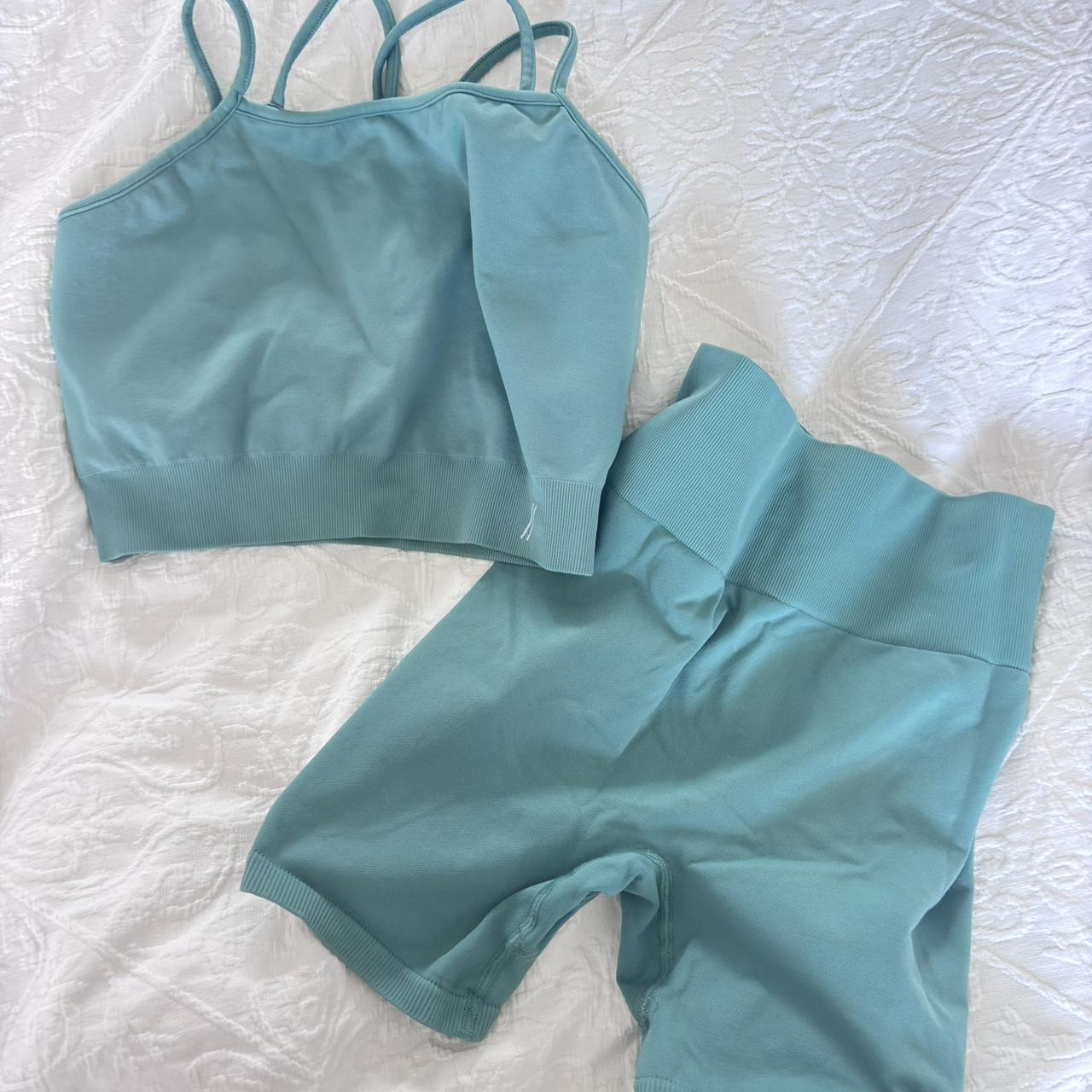 Repop! TALA set in teal colour, super cute just... | Depop