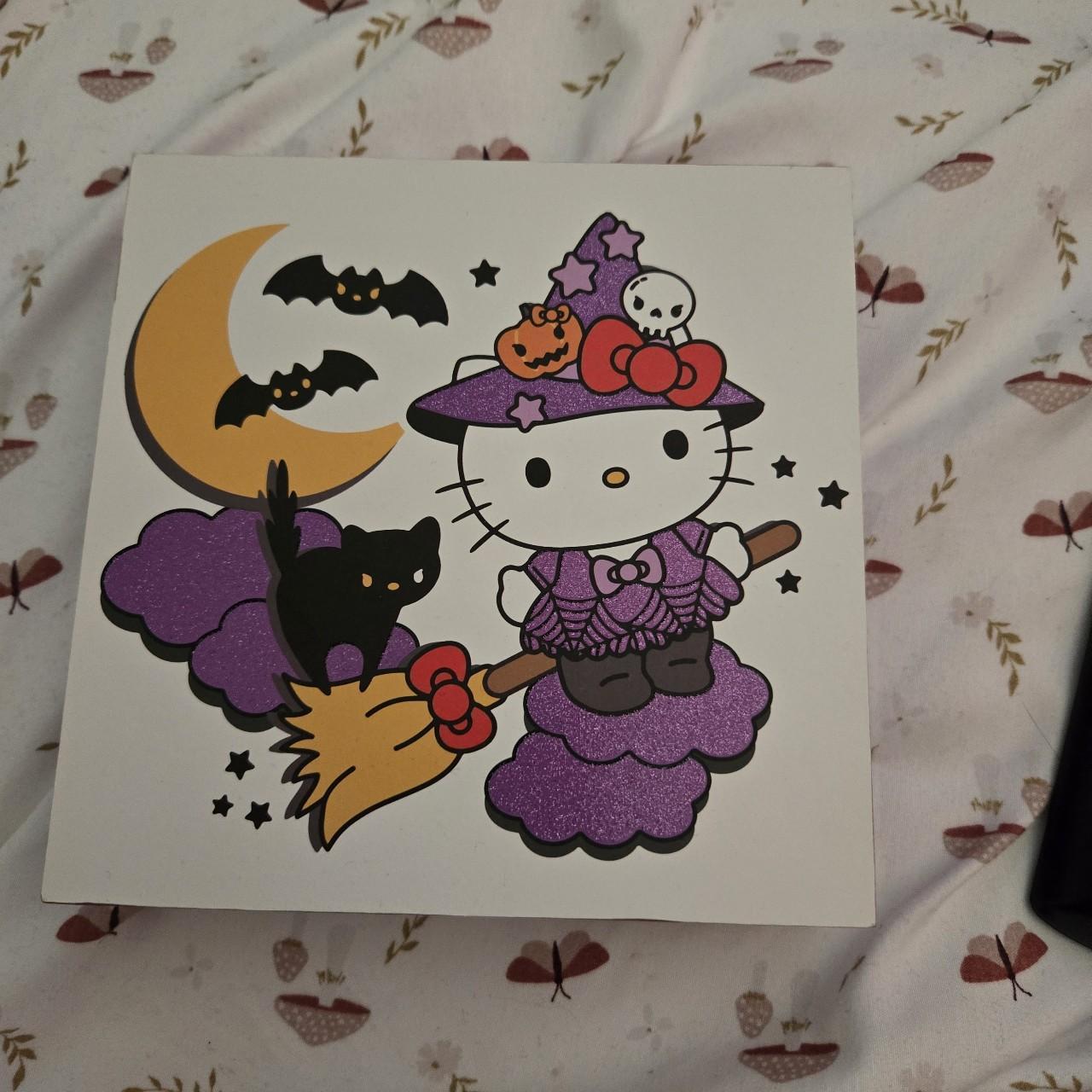 Marshall's Halloween witch hello kitty decoration - Depop
