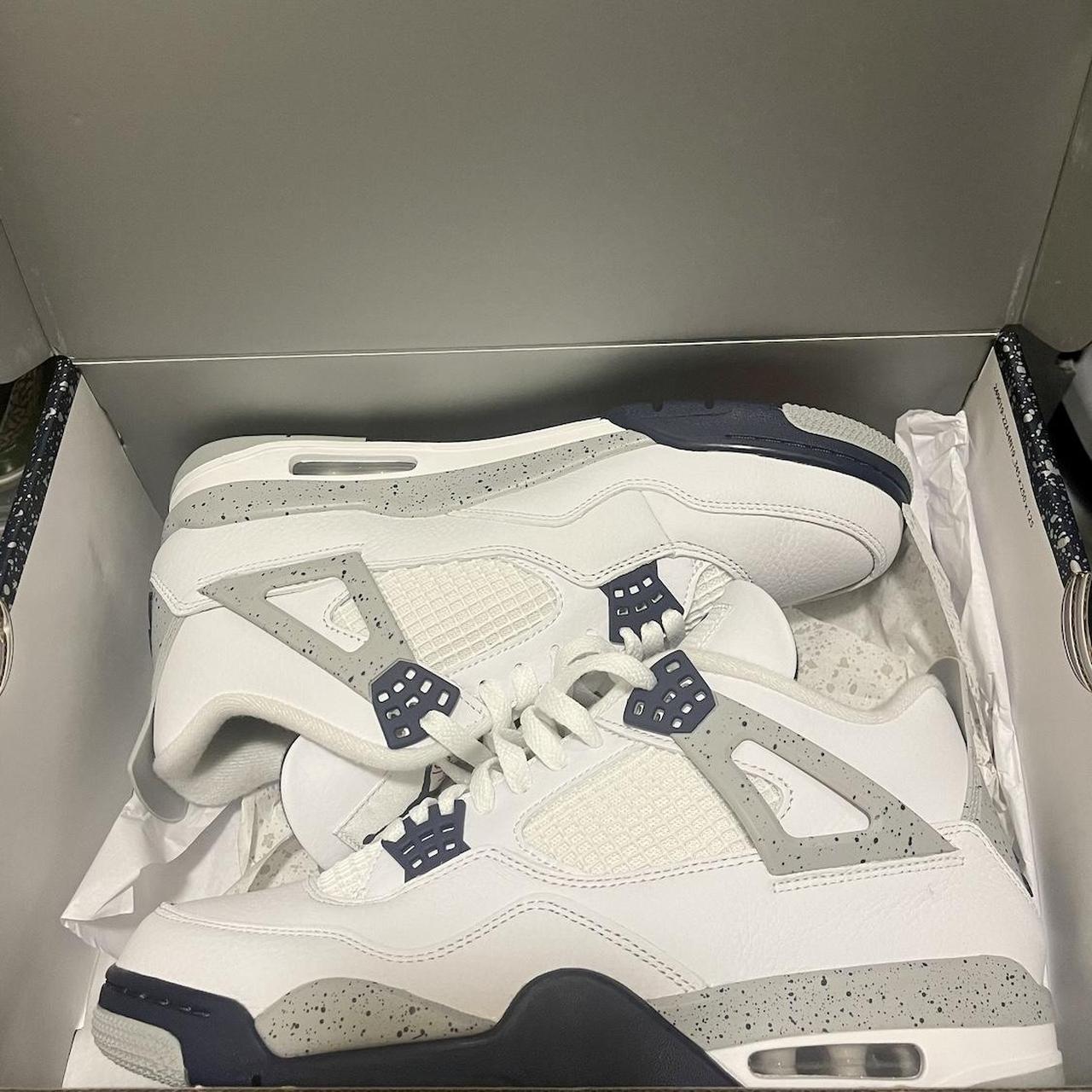 Brand new , never worn comes with box. Air Jordan 4... - Depop
