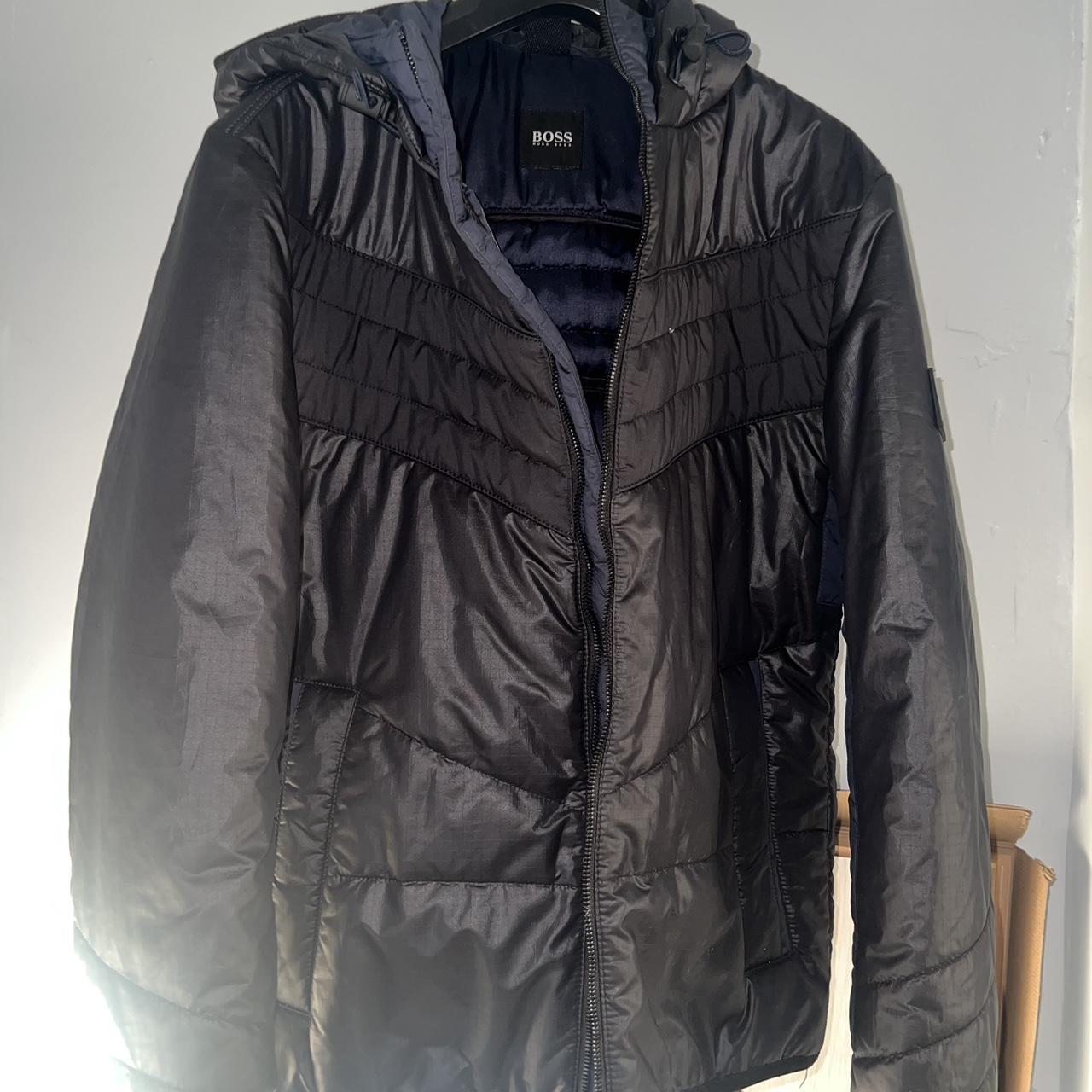 Men’s Hugo boss coat XL perfect condition - Depop