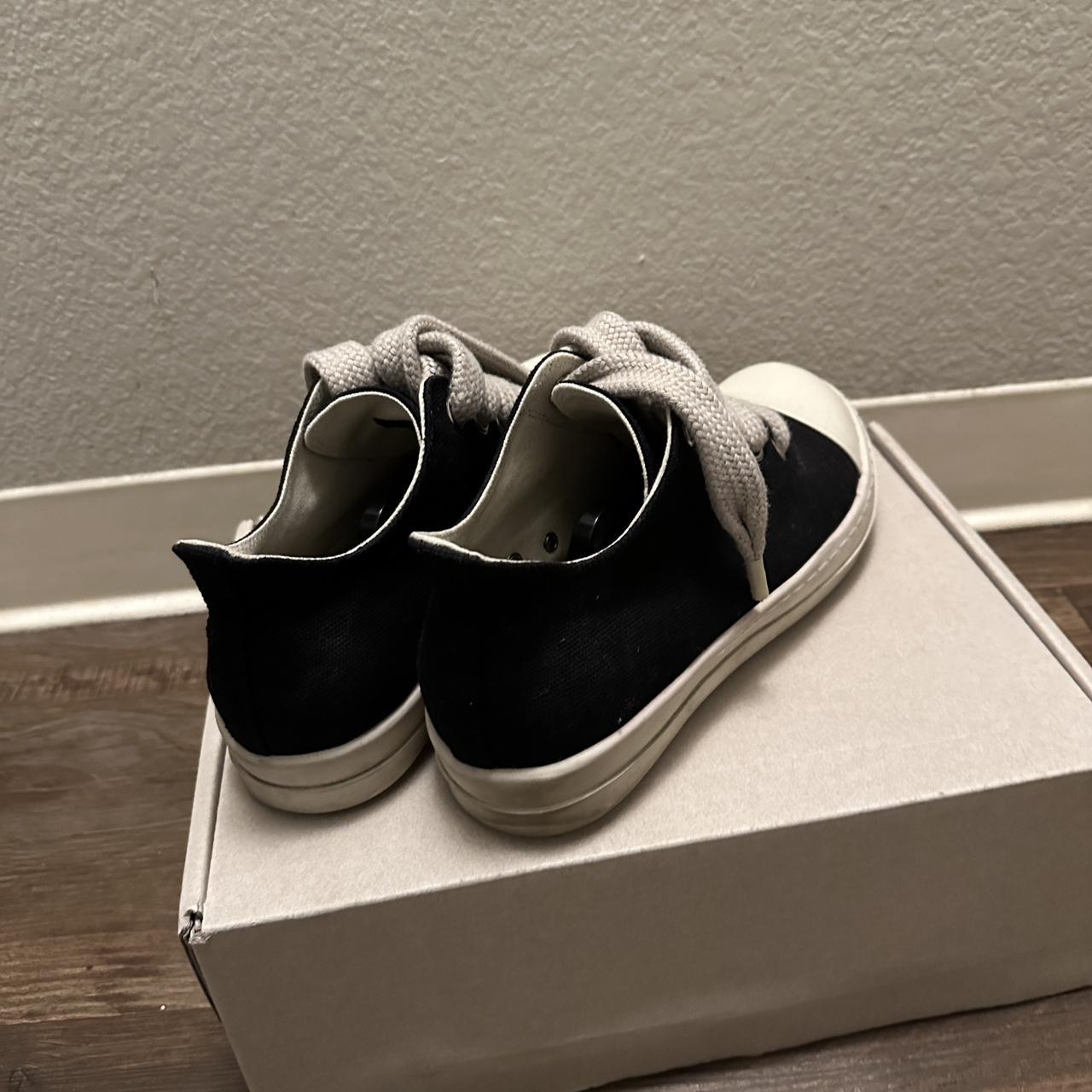 Rick Owens DRKSHDW Canvas Low Top - Depop