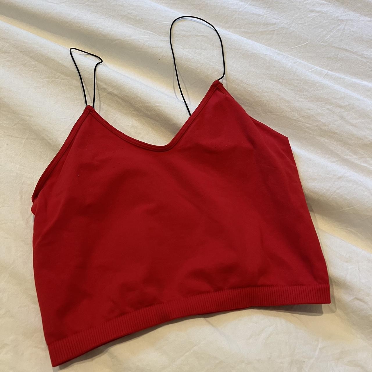 Free People Women's Red Vests-tanks-camis | Depop