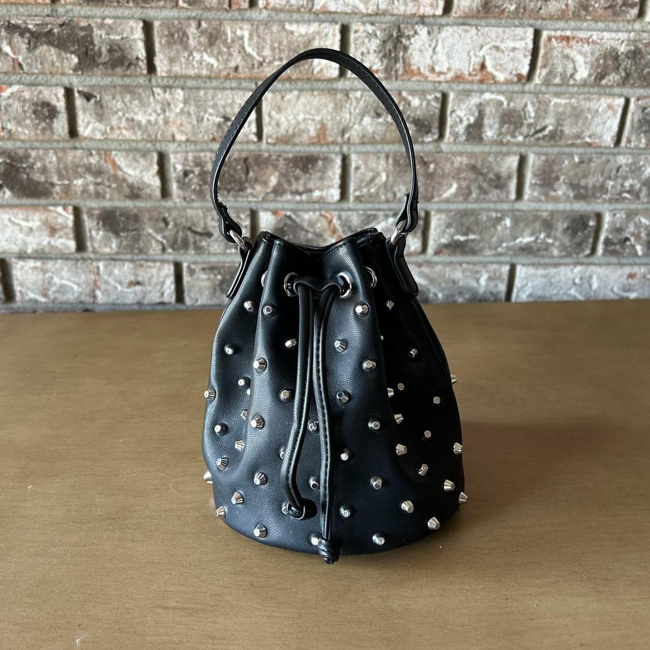 Small spiked/studded handbag Brand new, used once... - Depop