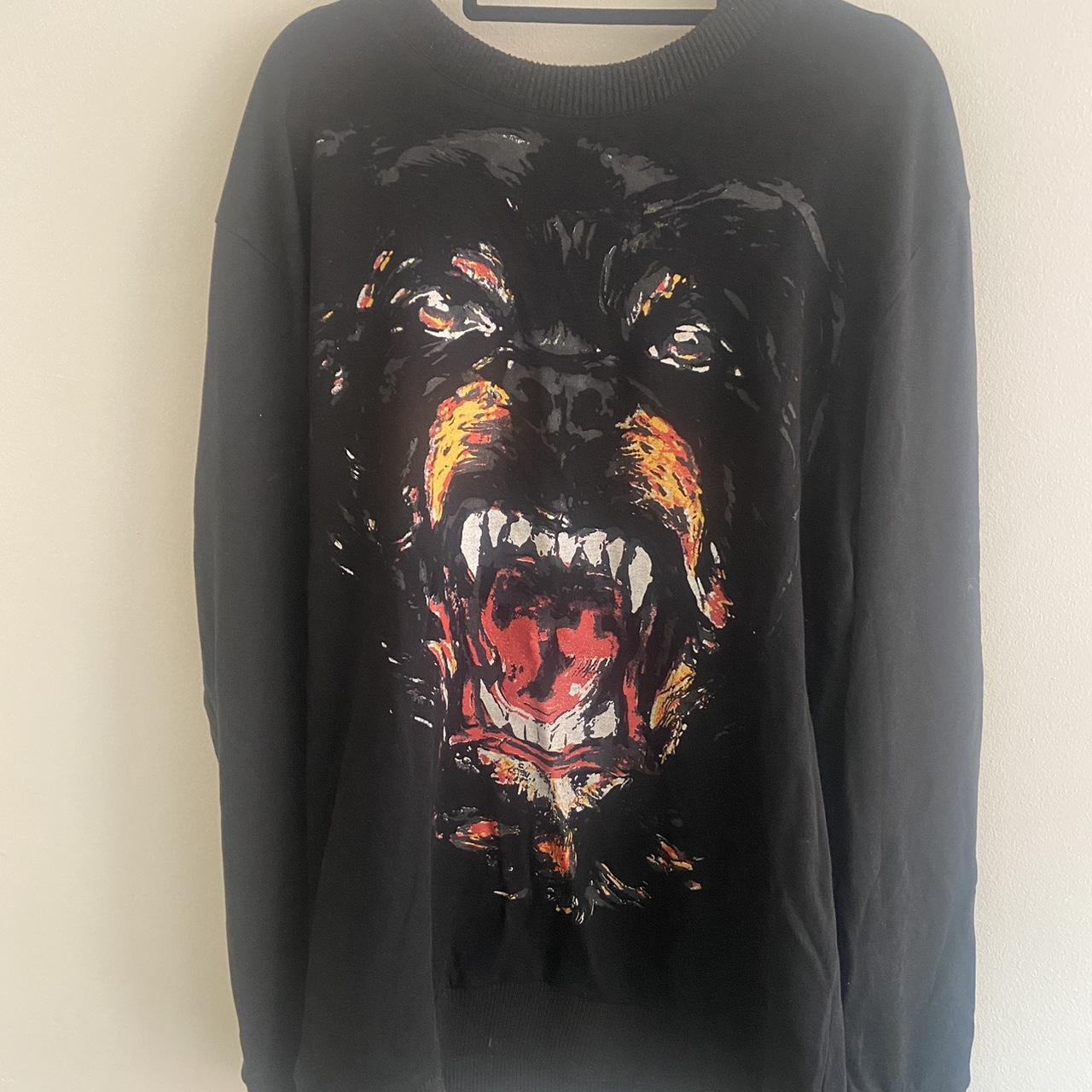 Givenchy Rottweiler Jumper Size XS (oversized fits... - Depop