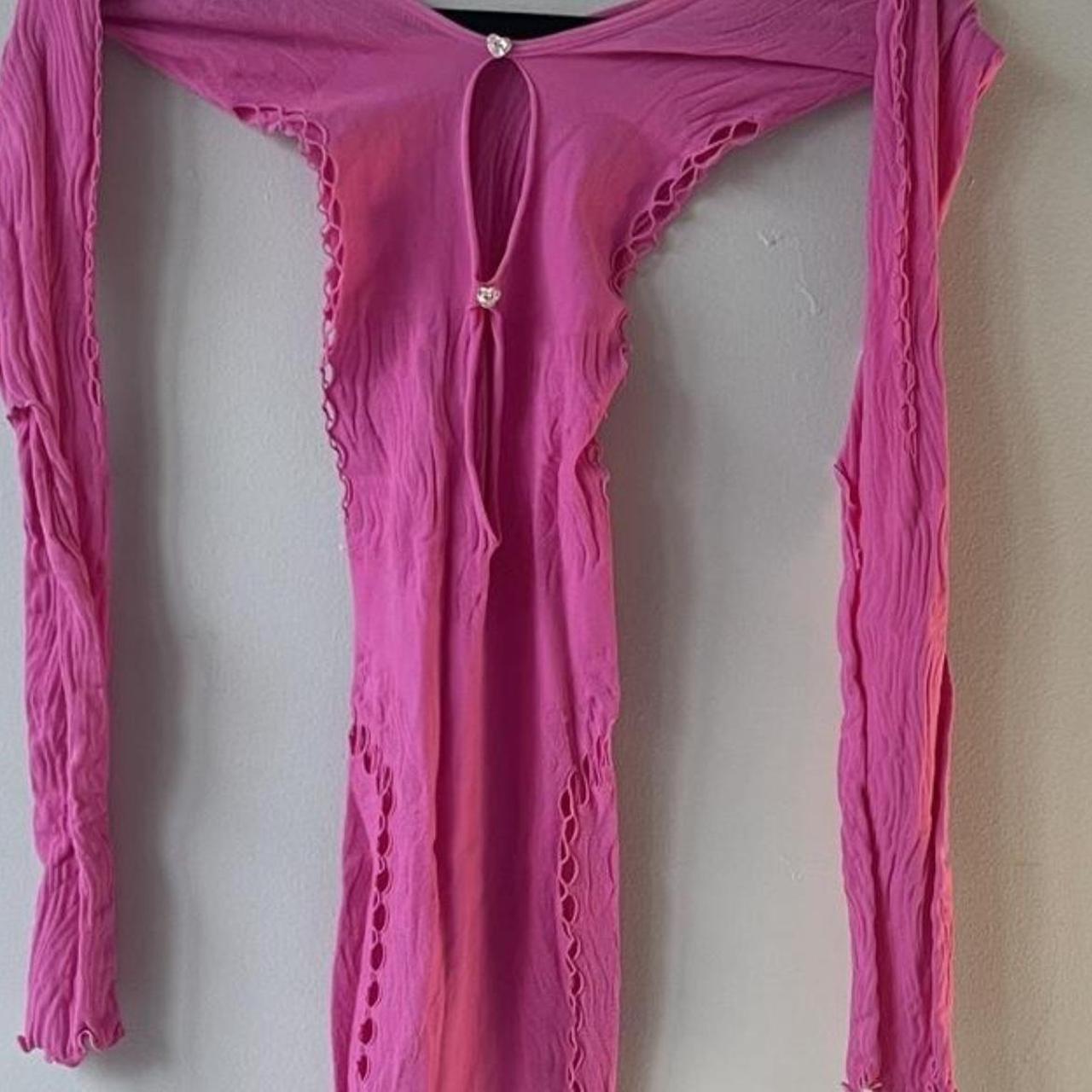 Pink Poster Girl Dress Perfect Condition Only Worn Depop