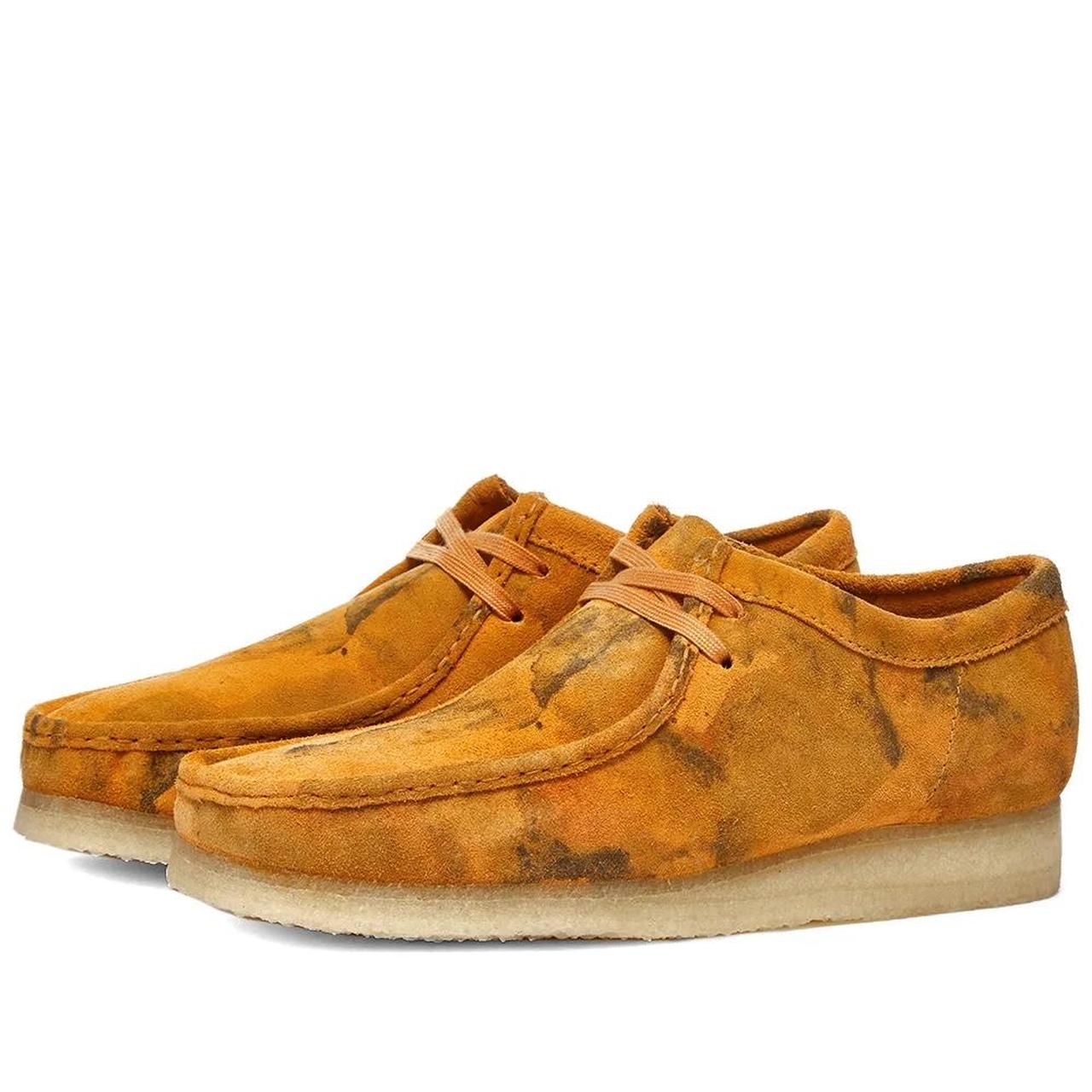 Clarks Originals Wallabees yellow camo #clarks... - Depop