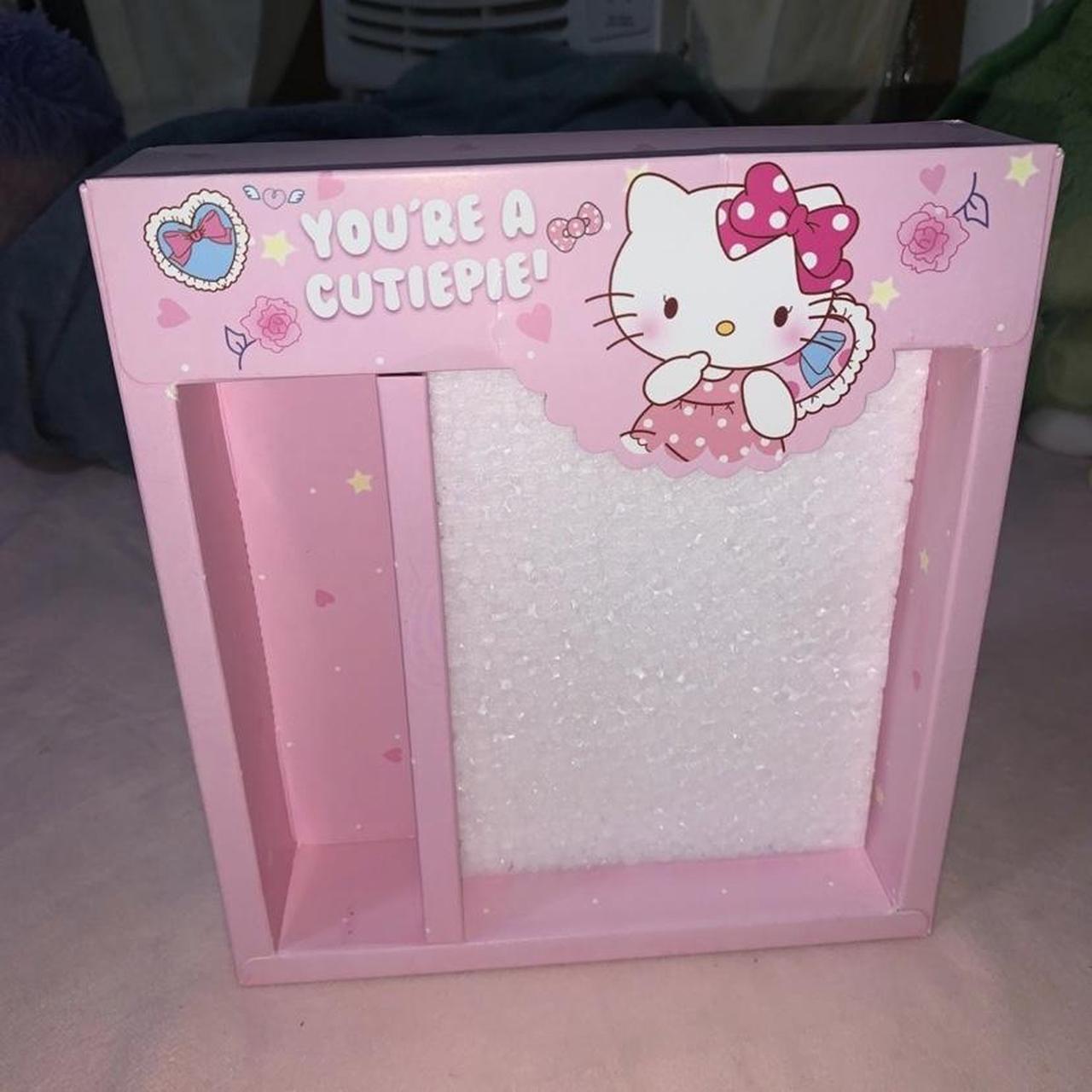 Cute hello kitty cardboard box packaging #hellokitty... - Depop