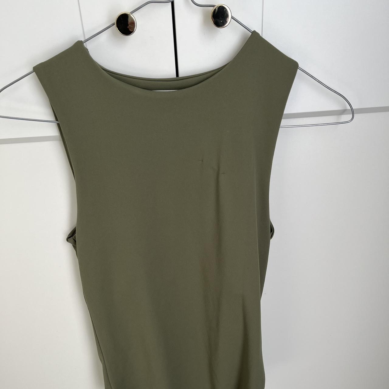 Khaki basic Glassons body suit, brand new and never... - Depop