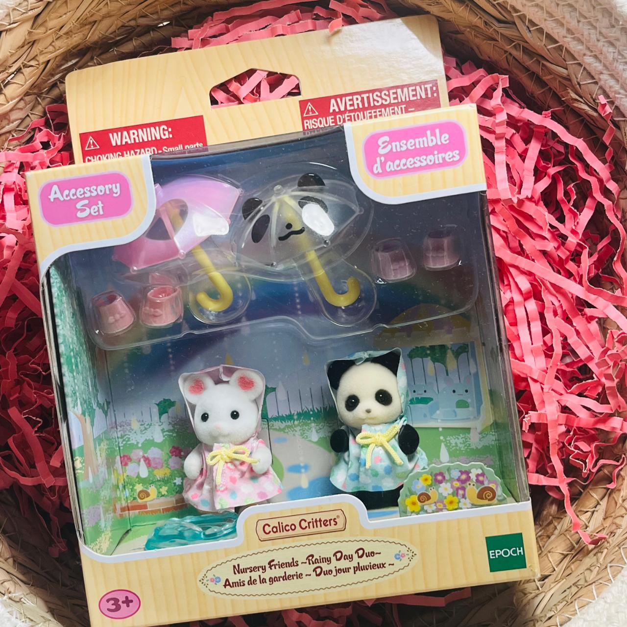 Calico critters rain set brand new | Depop