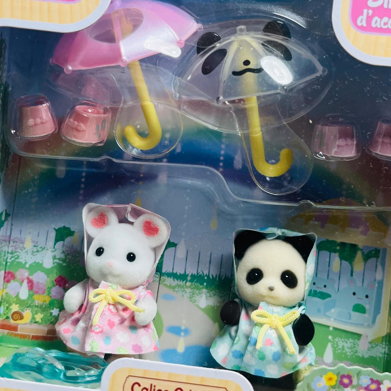 Calico critters rain set brand new | Depop