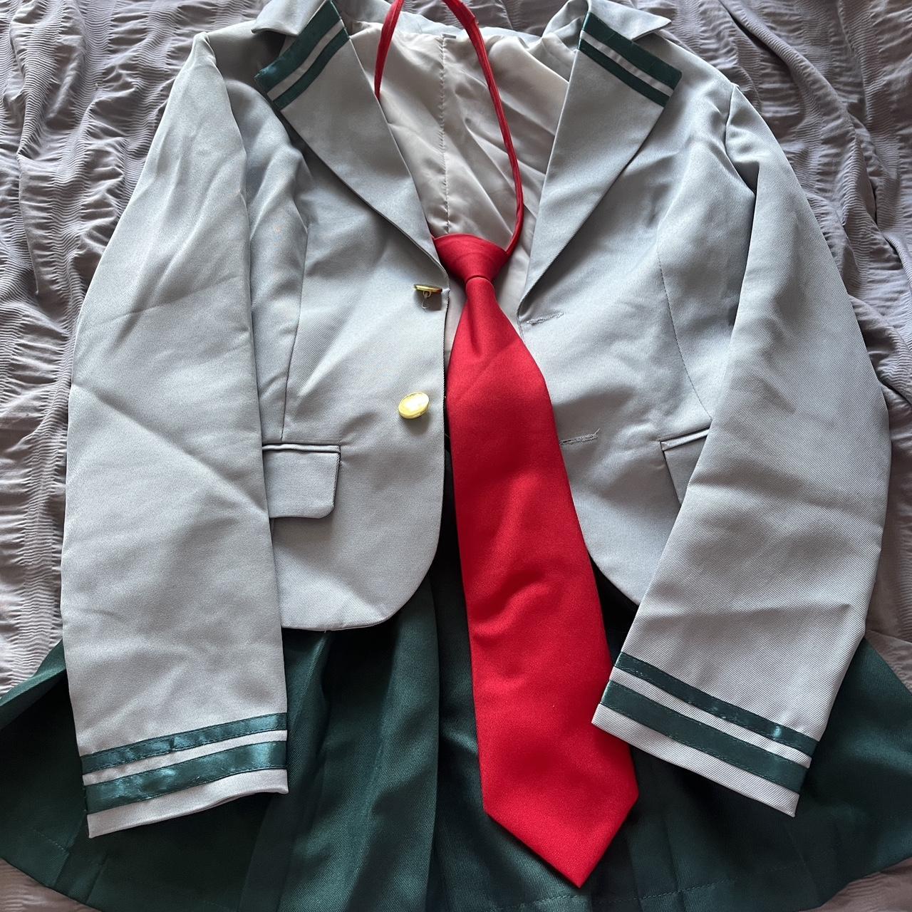 my hero academia female uniform cosplay includes... - Depop