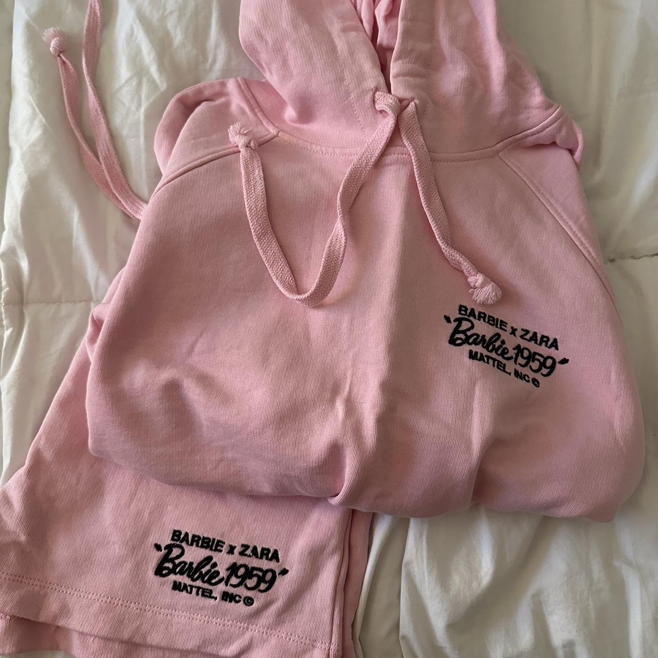 Zara x Barbie collab sweat set - Depop