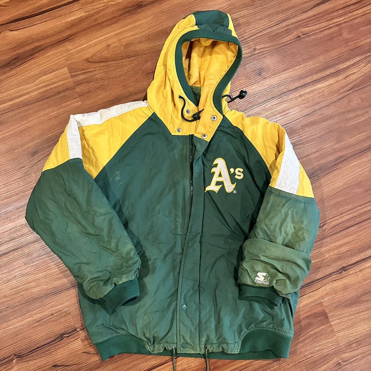 Vintage 90’s Oakland Athletics Starter Baseball... - Depop