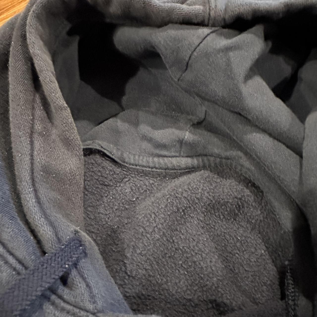 Nike Essentials Navy Blue Pullover Hoodie... - Depop