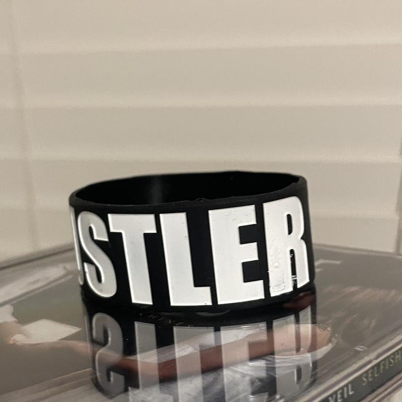 All Time Low “Hustler” Rubber Bracelet the R is a... - Depop