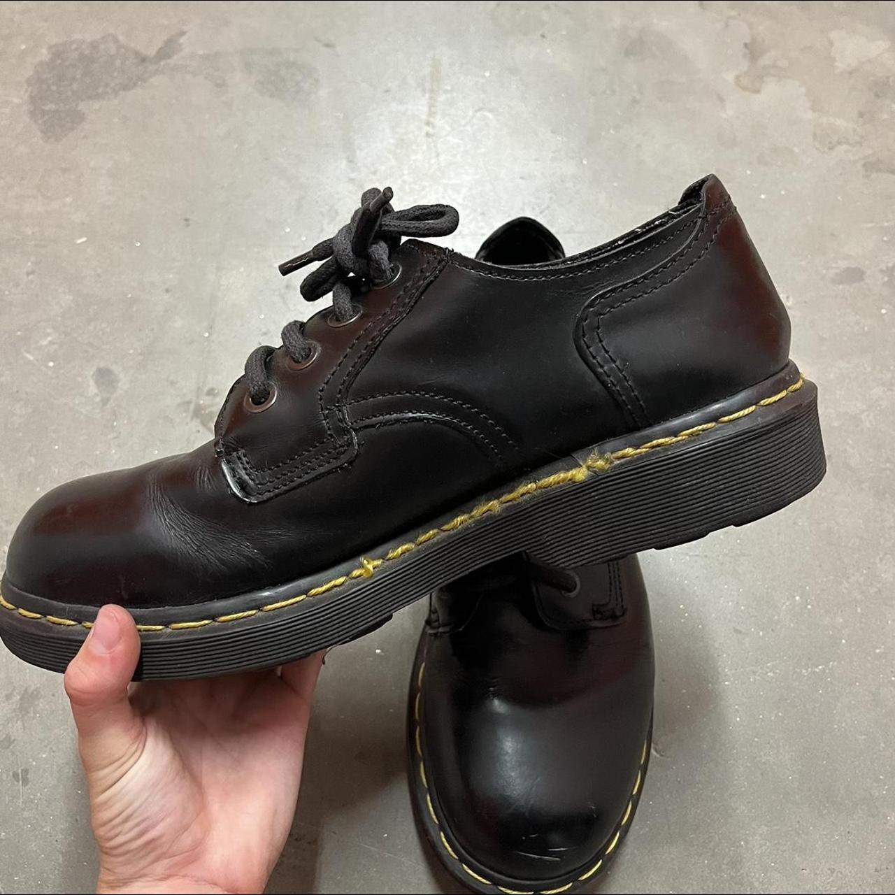 Doc Martins Low Boots Size 9 Made in England Unisex... - Depop