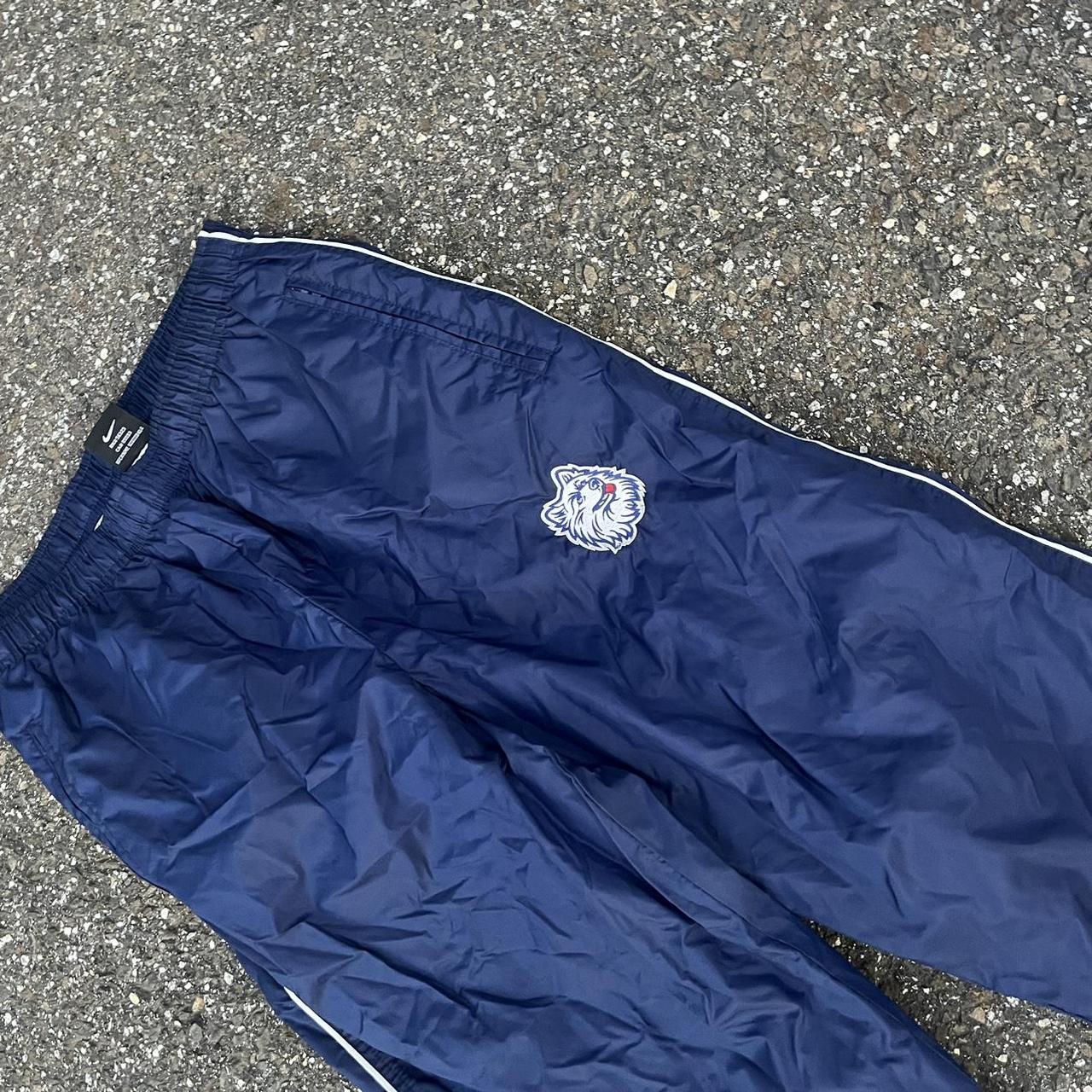 Vintage UCONN Nike Track Jogger Pants Sweatpants... - Depop