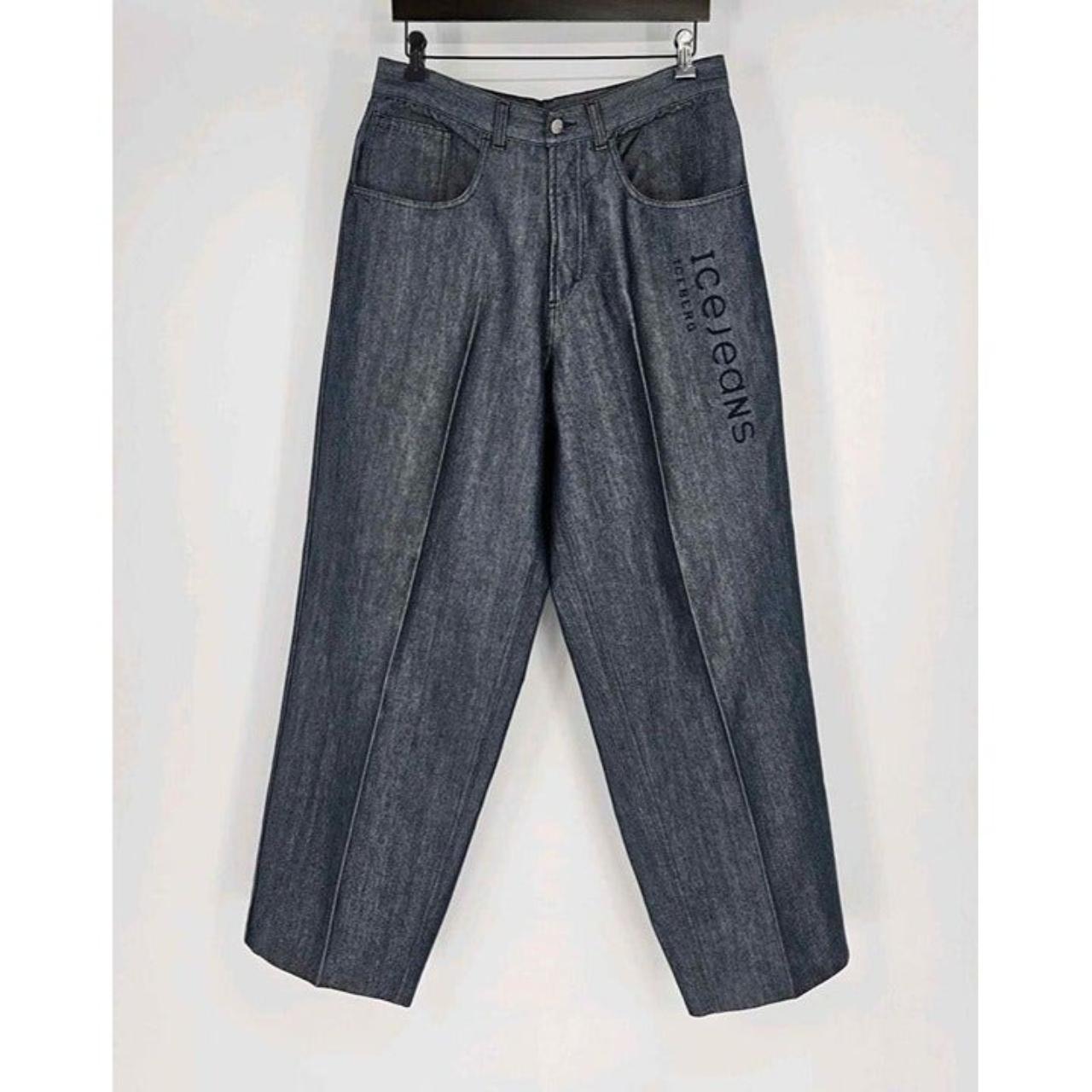 Ice Jeans by Iceberg Mens Jeans Baggy Denim Hip Hop... - Depop