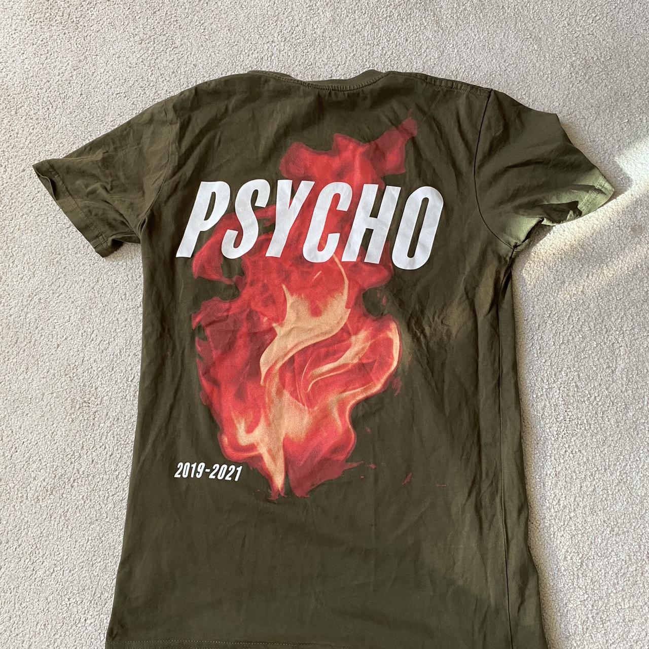 DAVE PSYCHO TEE KHAKI GREEN SMALL RELEASED 2021... - Depop