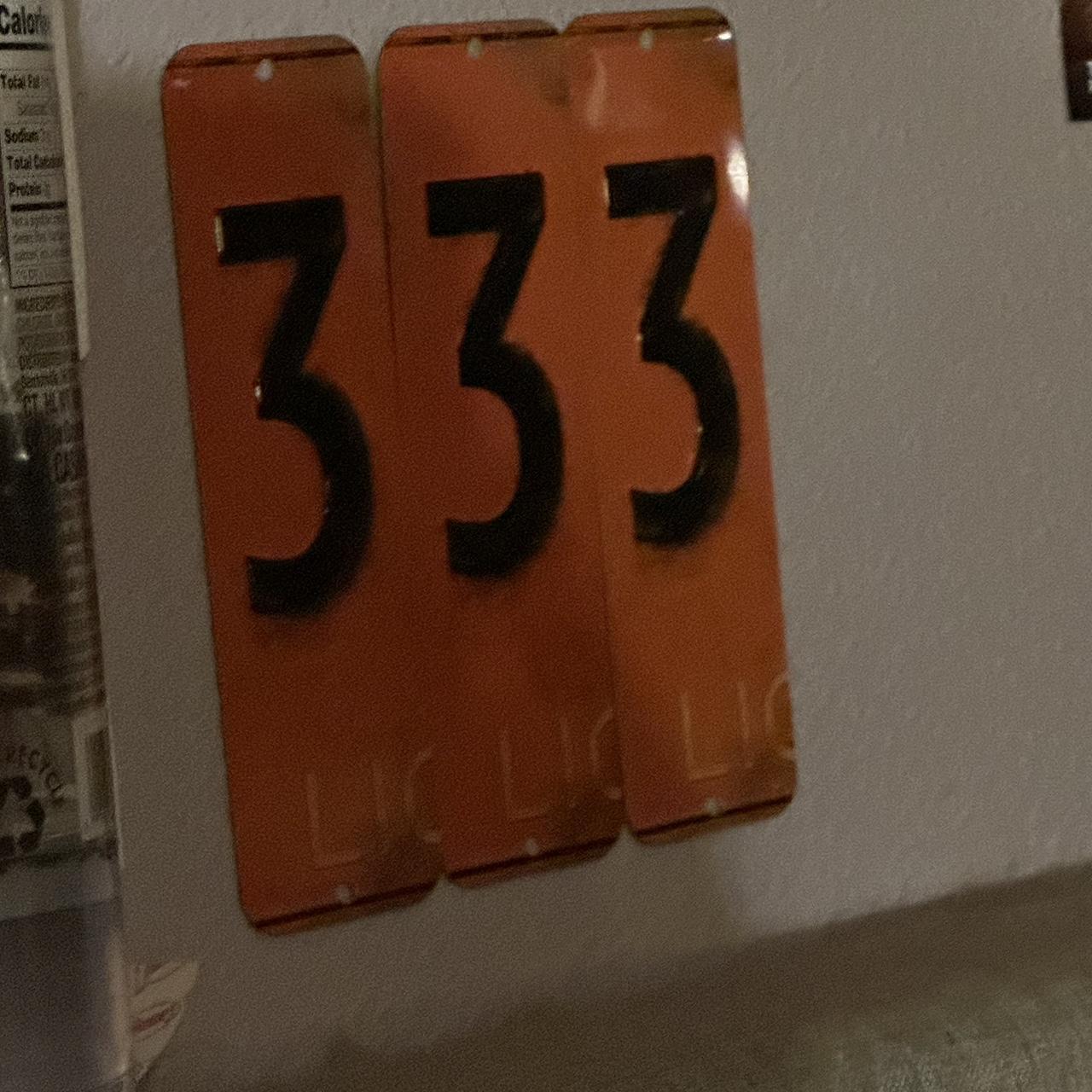 “333” license plate #sturniolo #sturniolotriplets... - Depop