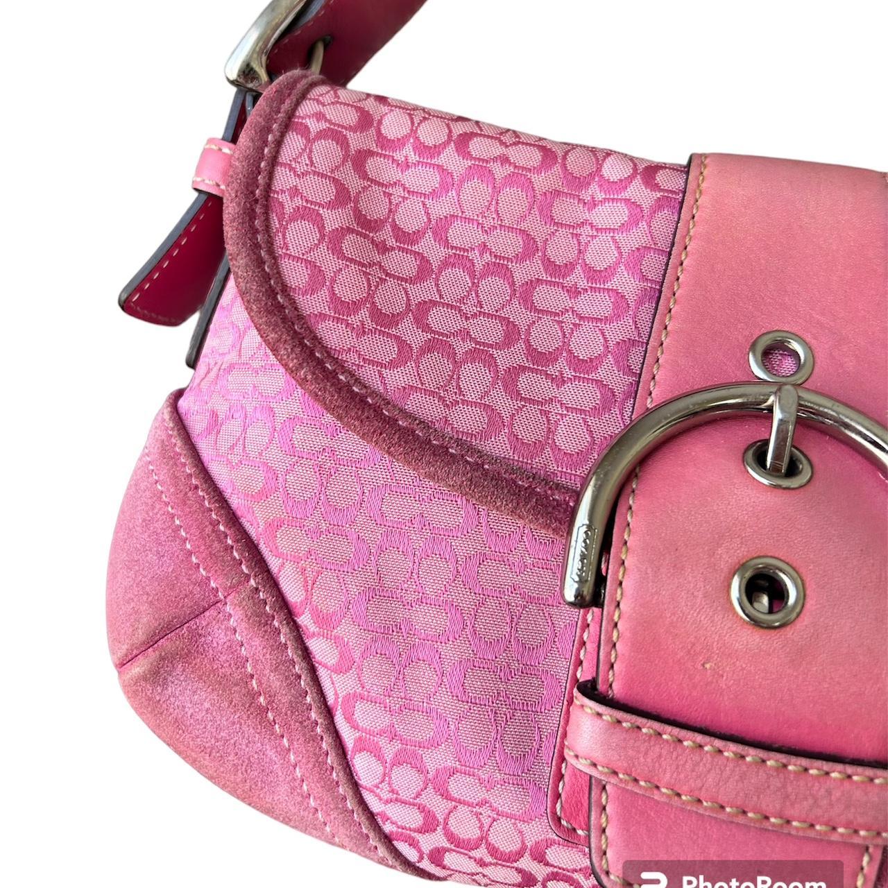 Y2k vintage pink mini coach bag!! Sooo cute this... - Depop