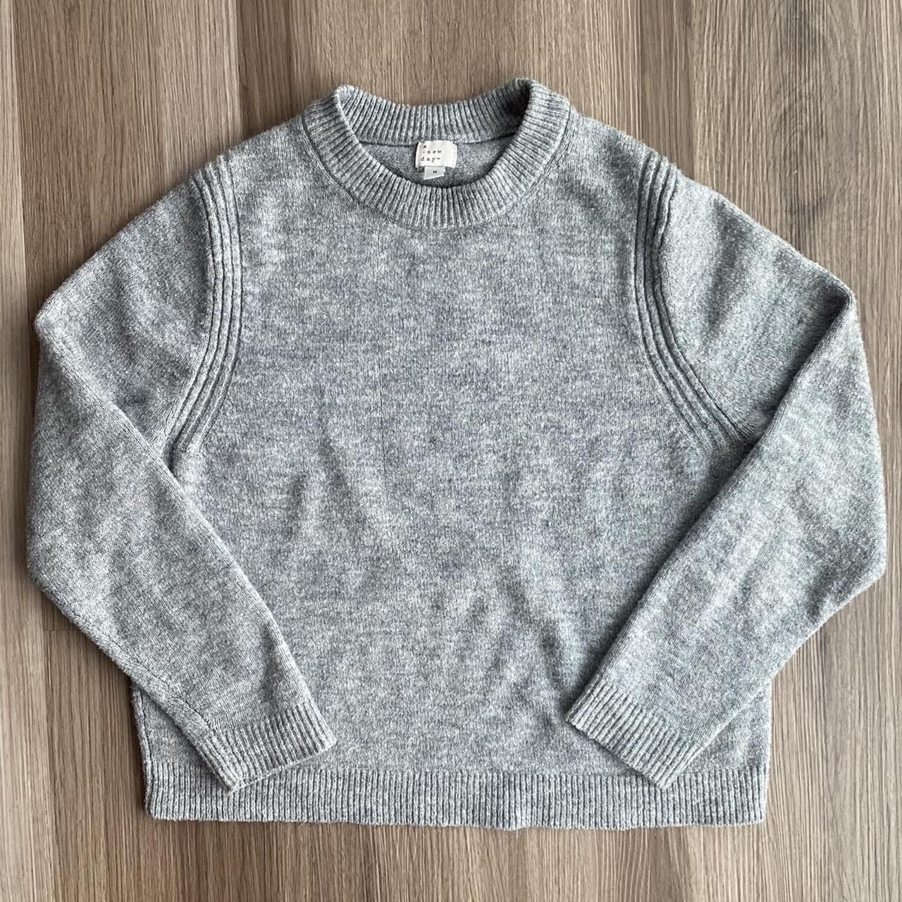 A New Day Sweater in Grey Women’s Size... - Depop