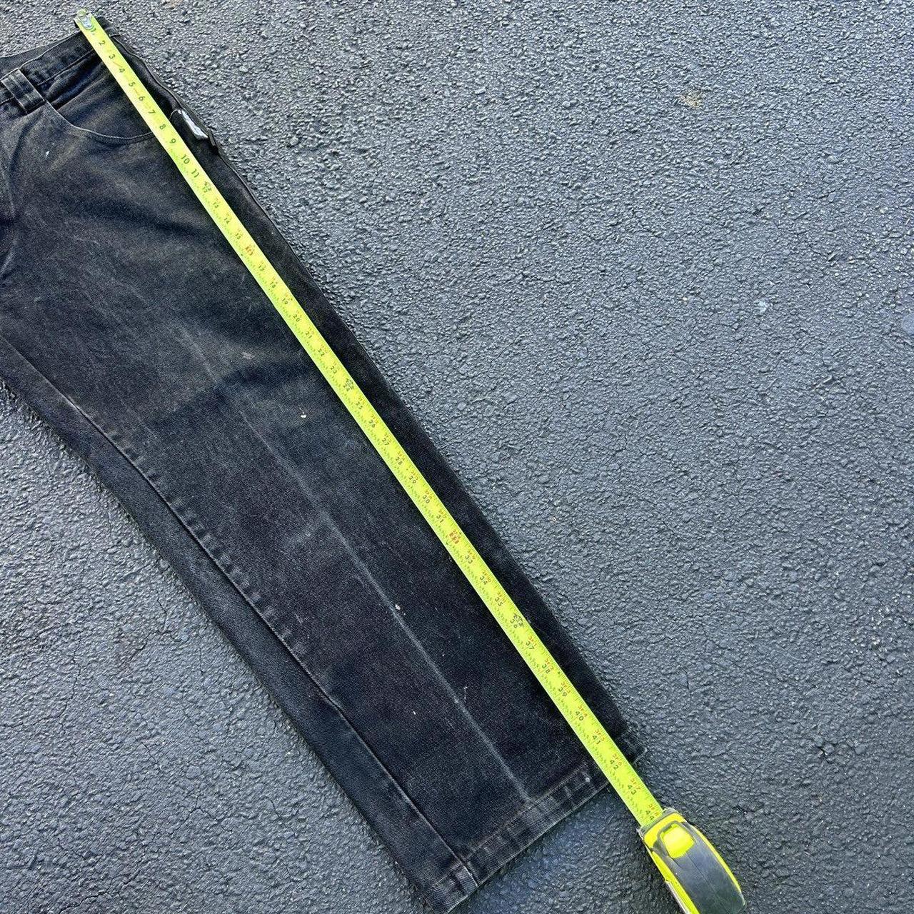 Crazy vintage 90’s Southpole gear baggy faded black... - Depop