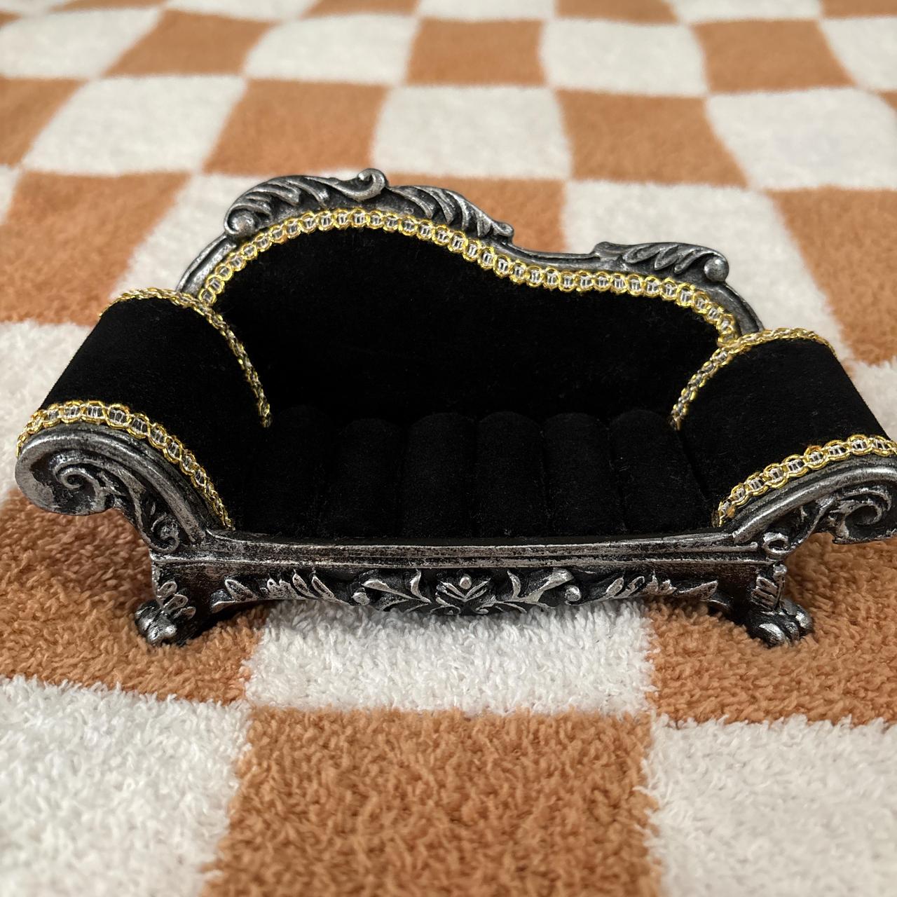 Adorable vintage couch ring holder! Pretty solid,... - Depop