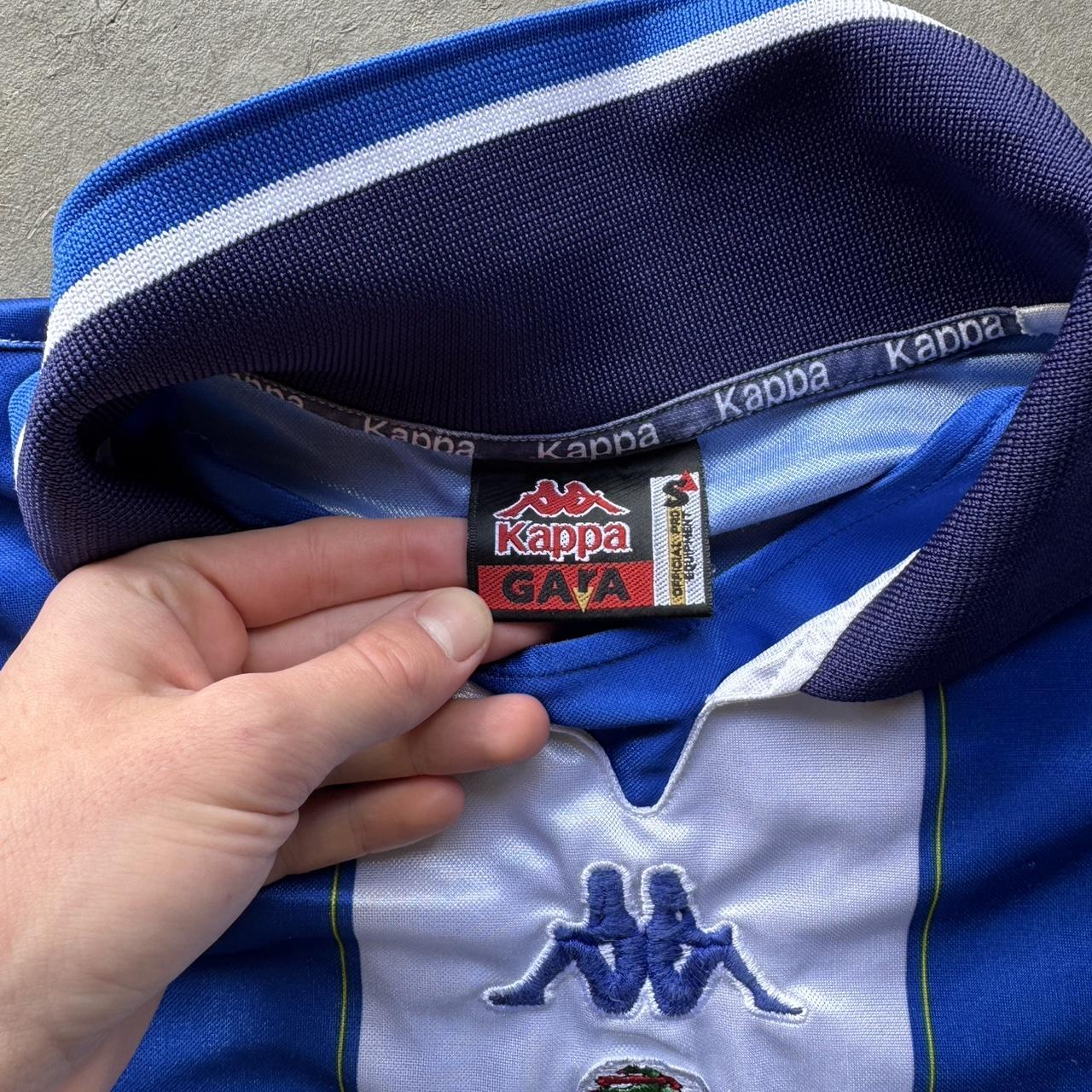 Vintage 90s Kappa Porto Jersey Size S. Measurement... - Depop