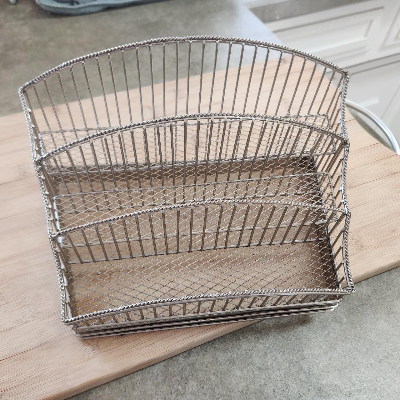 Silver spice rack - kitchen storage, organization,... - Depop