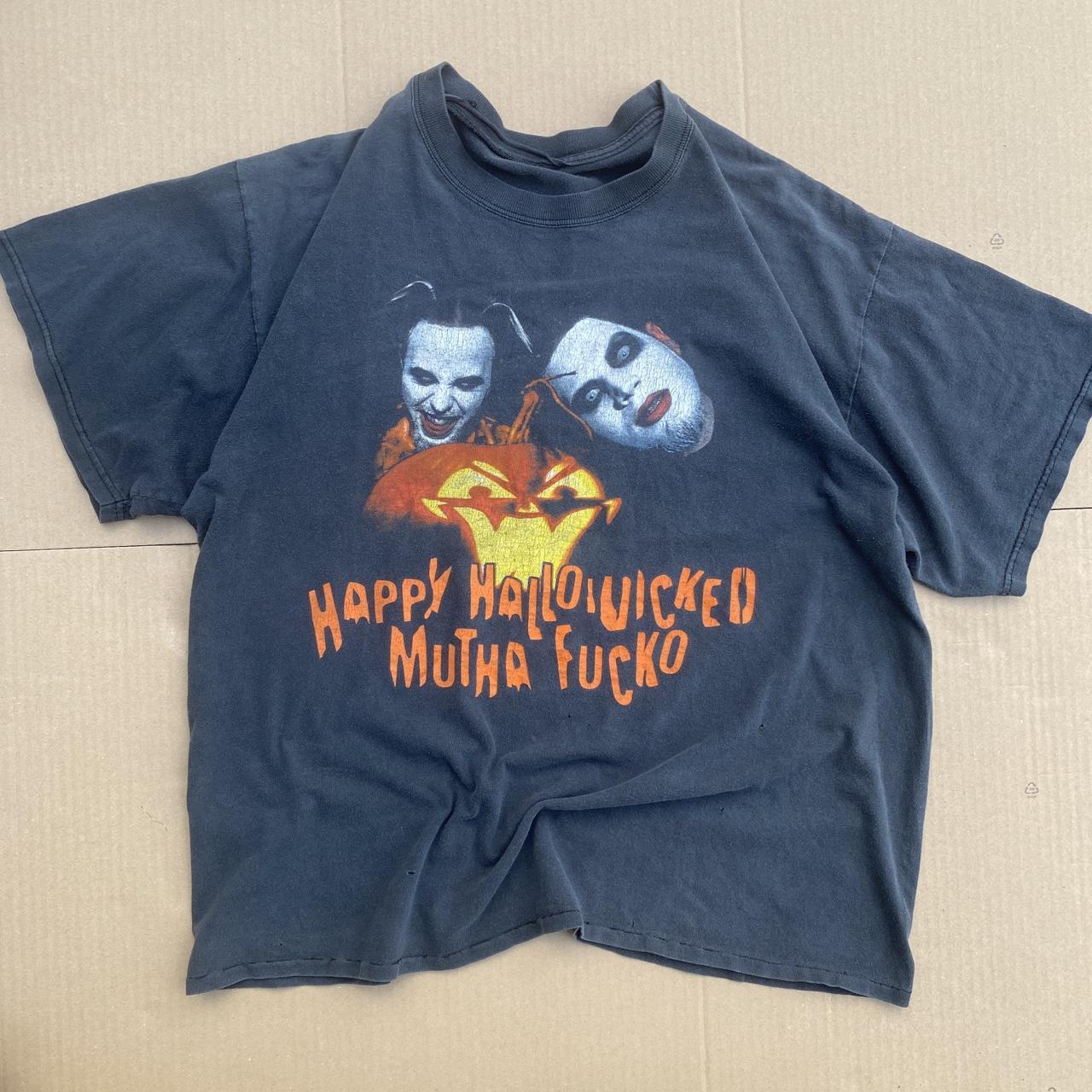 Crazy 2000s ICP Insane Clown Posse Halloween Faded... | Depop