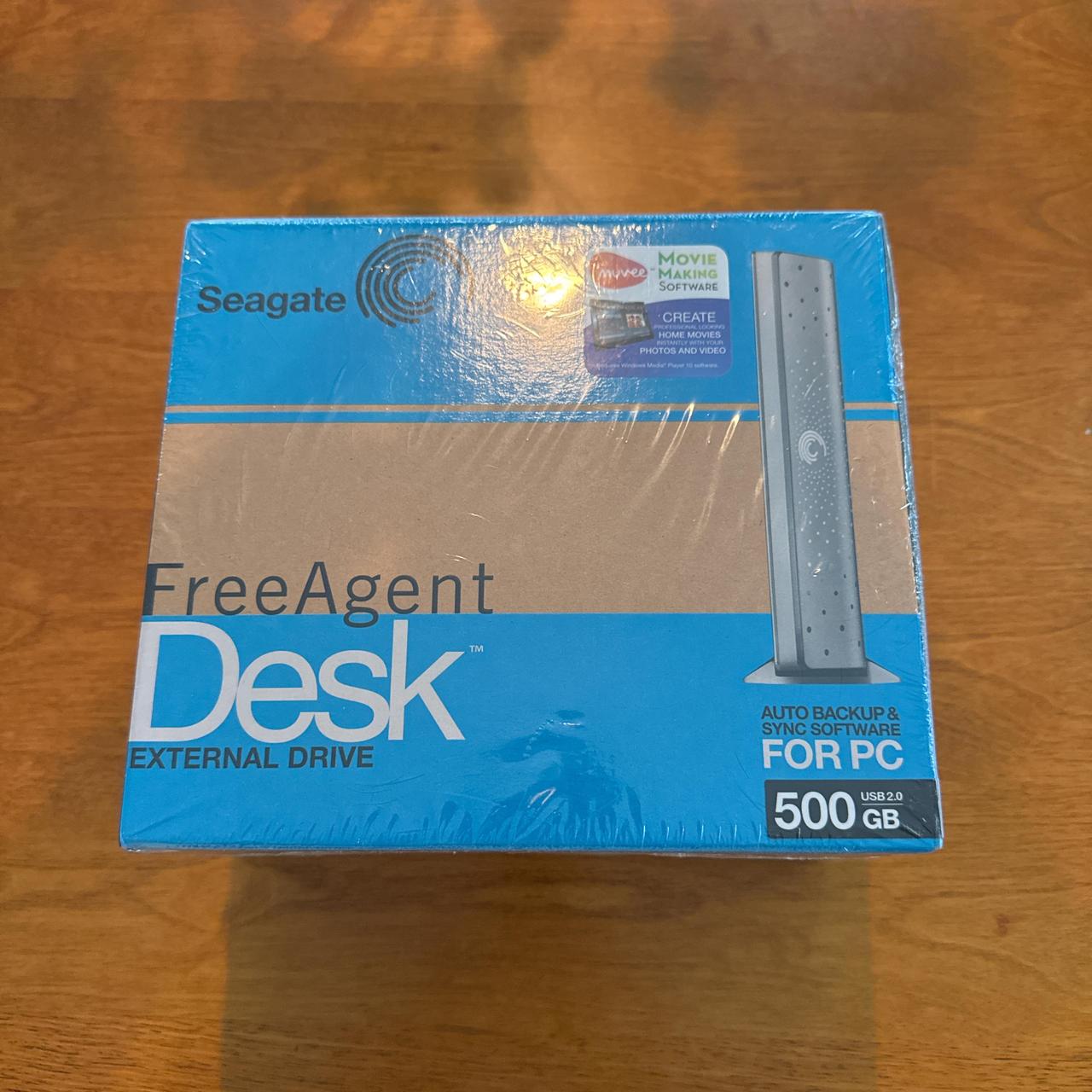 Seagate FreeAgent Desk external drive for PC 500 GB... | Depop