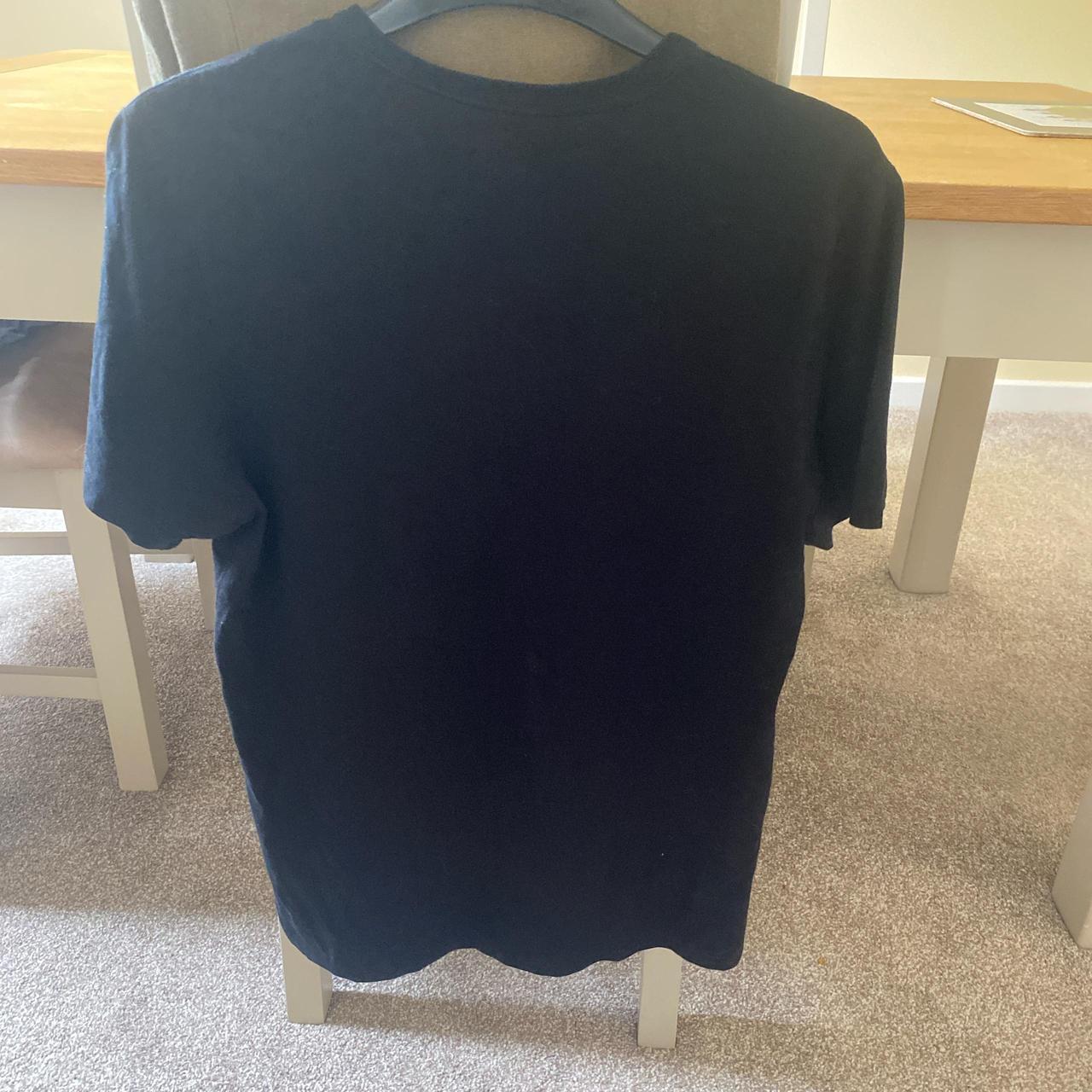 Small tight fitting Hugo boss T tight fit, navy... | Depop