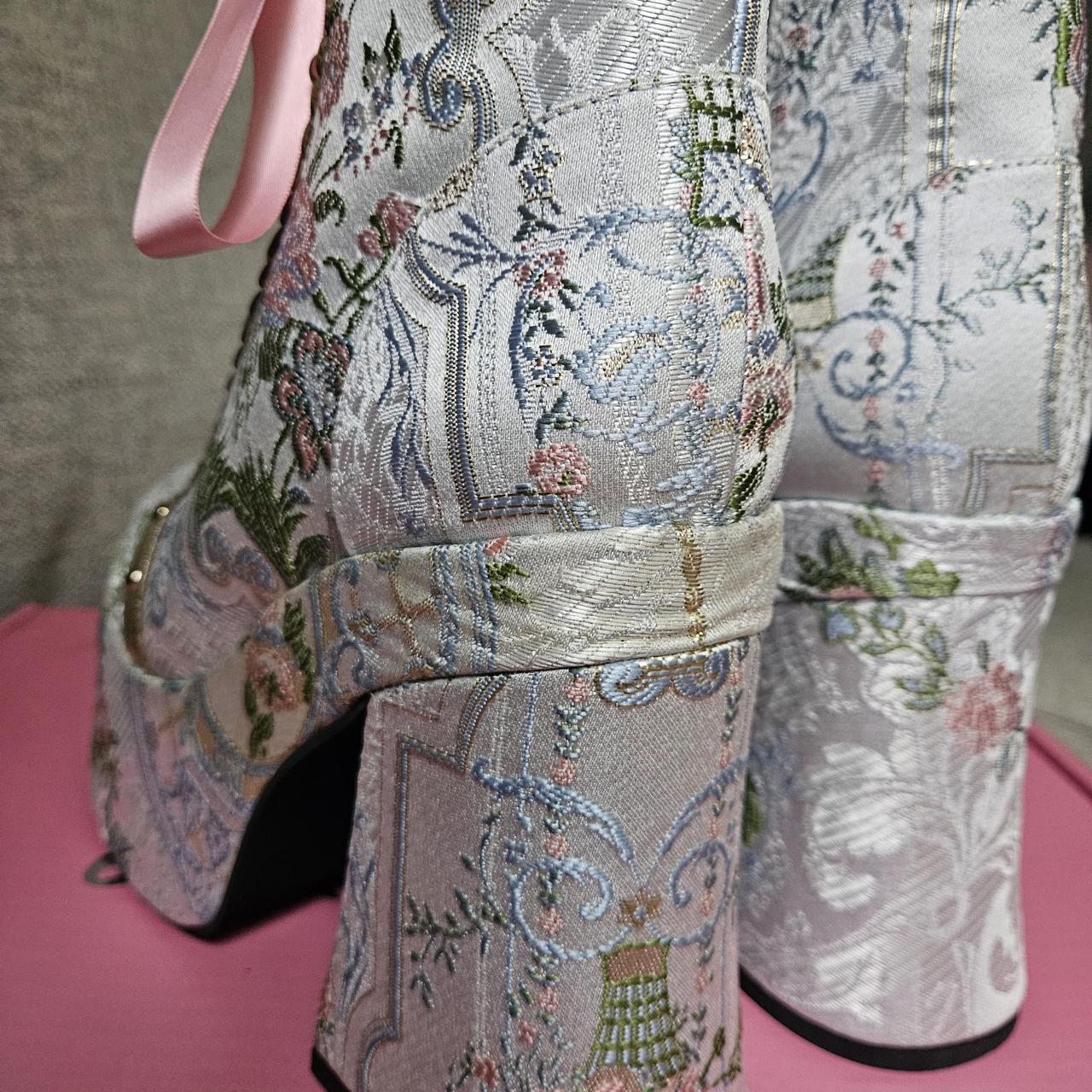 Dolls kill Marie Antoinette Rococo platform boots -... | Depop