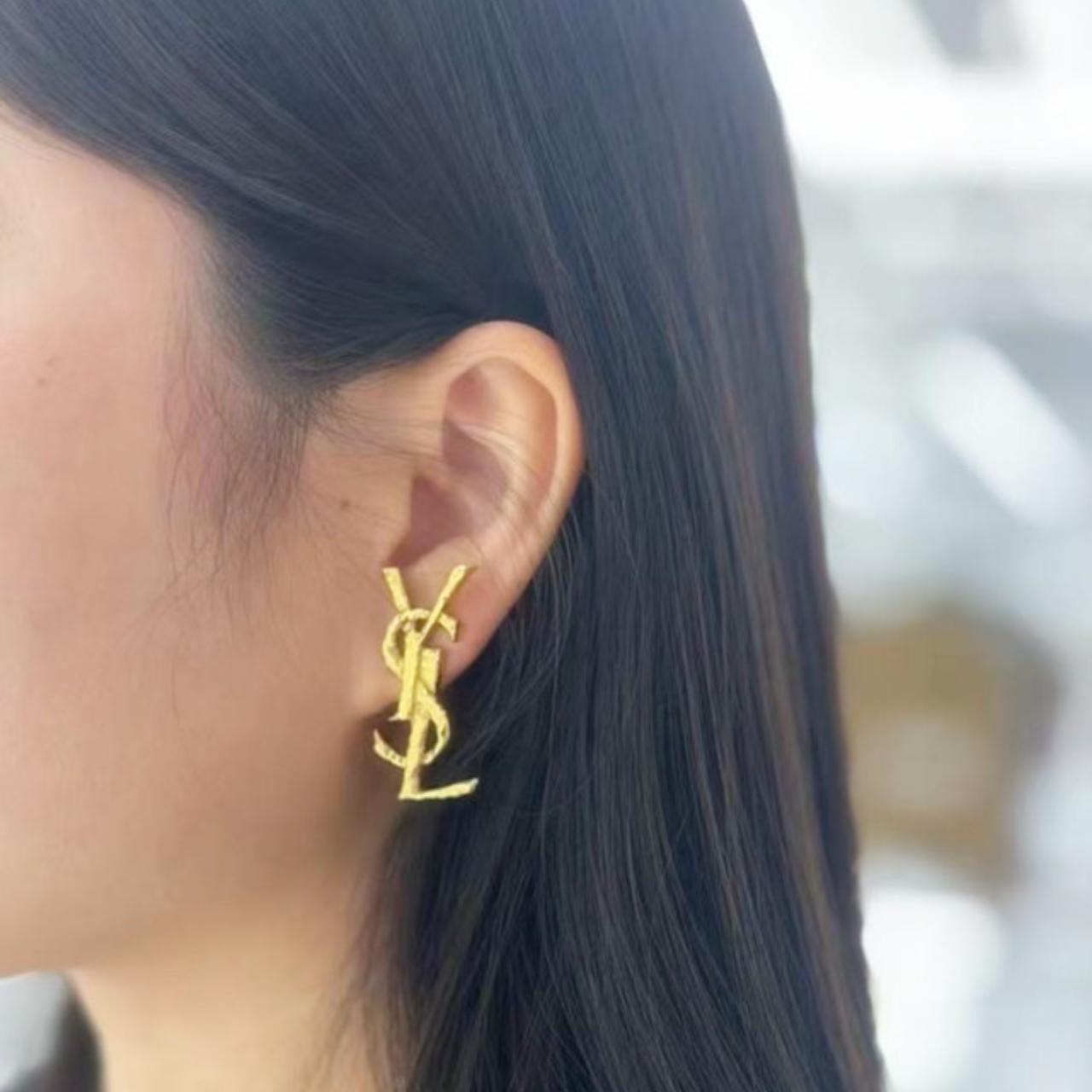 Yves Saint Laurent Ear studs | Depop