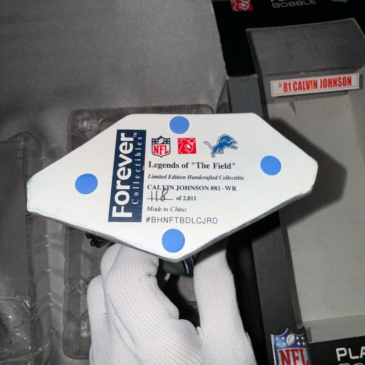 Rare 2008 Calvin Johnson Forever NFL Bobblehead... - Depop