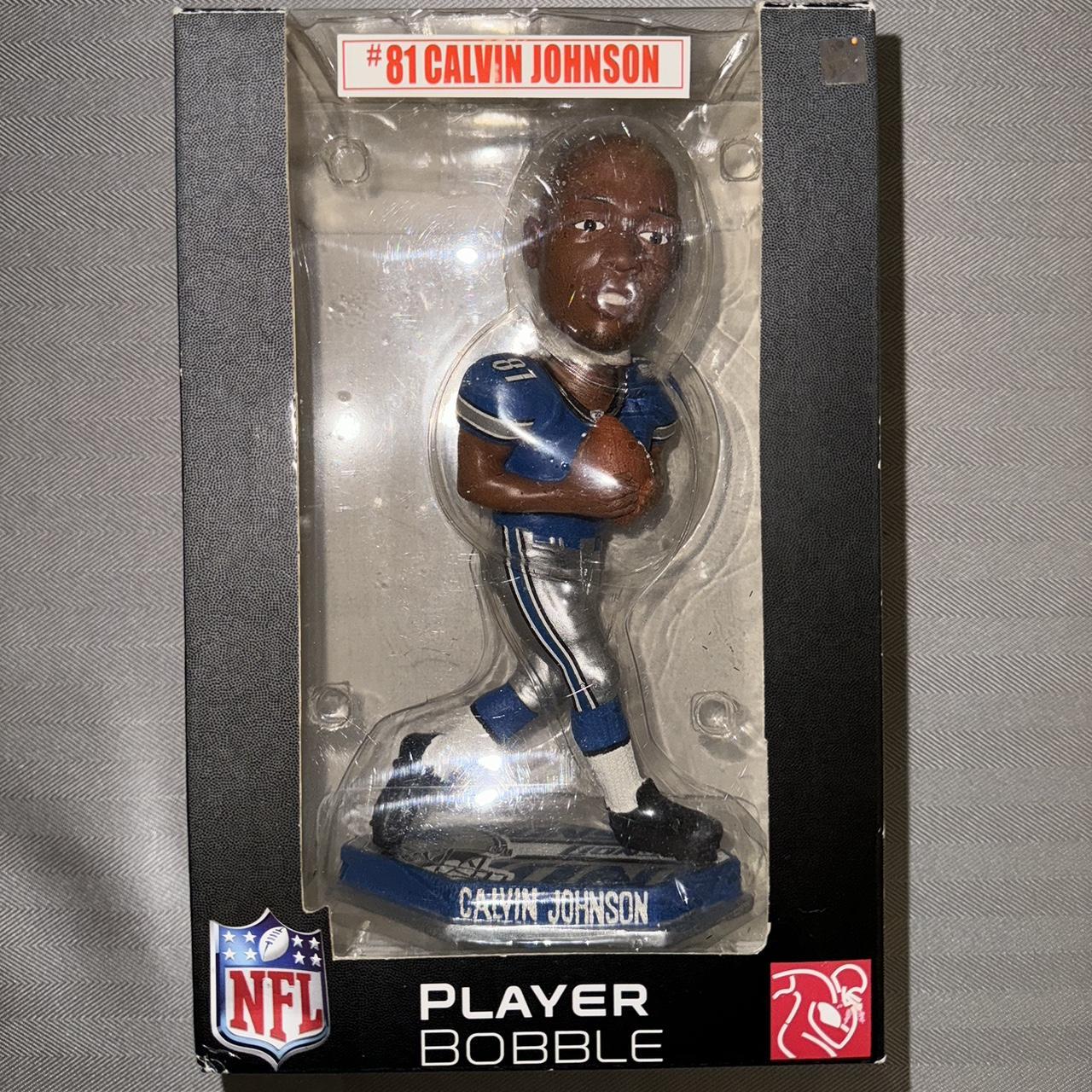 Rare 2008 Calvin Johnson Forever NFL Bobblehead... - Depop