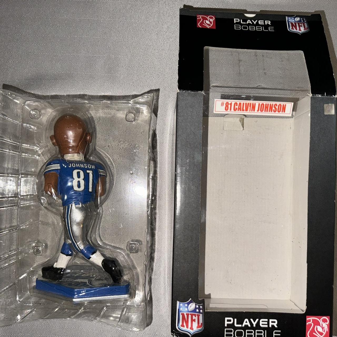 Rare 2008 Calvin Johnson Forever NFL Bobblehead... - Depop