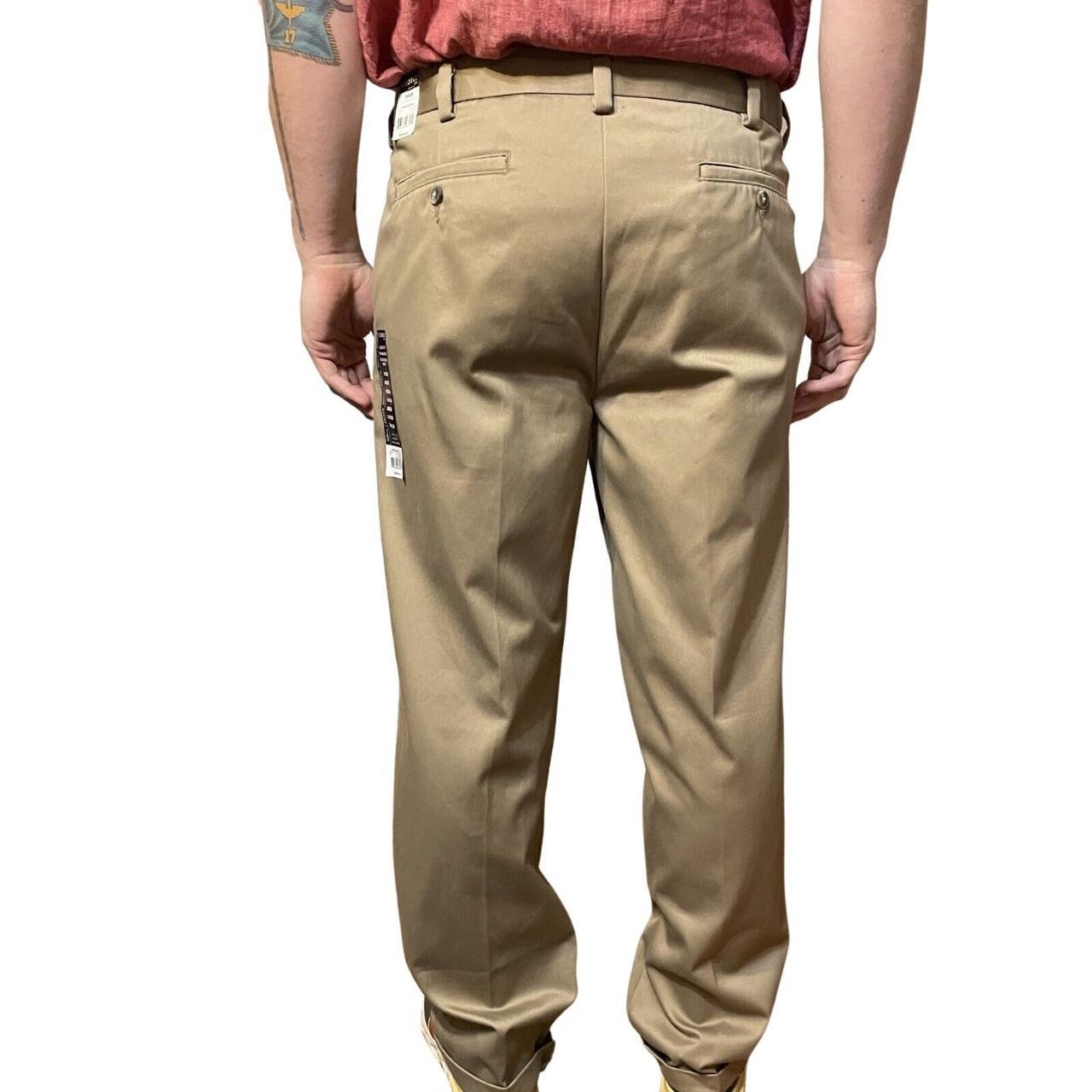 George Mens Dress Pants Slacks 34 x 30 Adjustable... | Depop