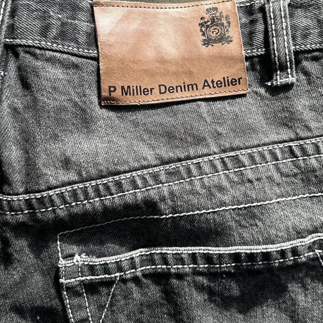 P. MILLER ATELIER Black Denim Jeans Denim jeans in... - Depop